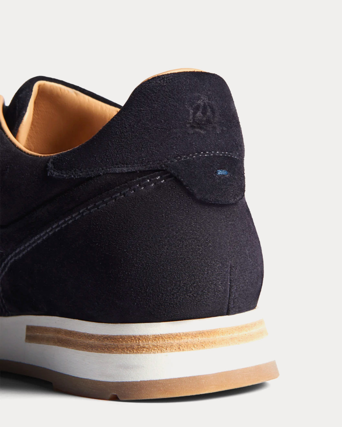 Dunhill Duke II Suede Runner Navy Low Top Sneakers - Sneak in Peace