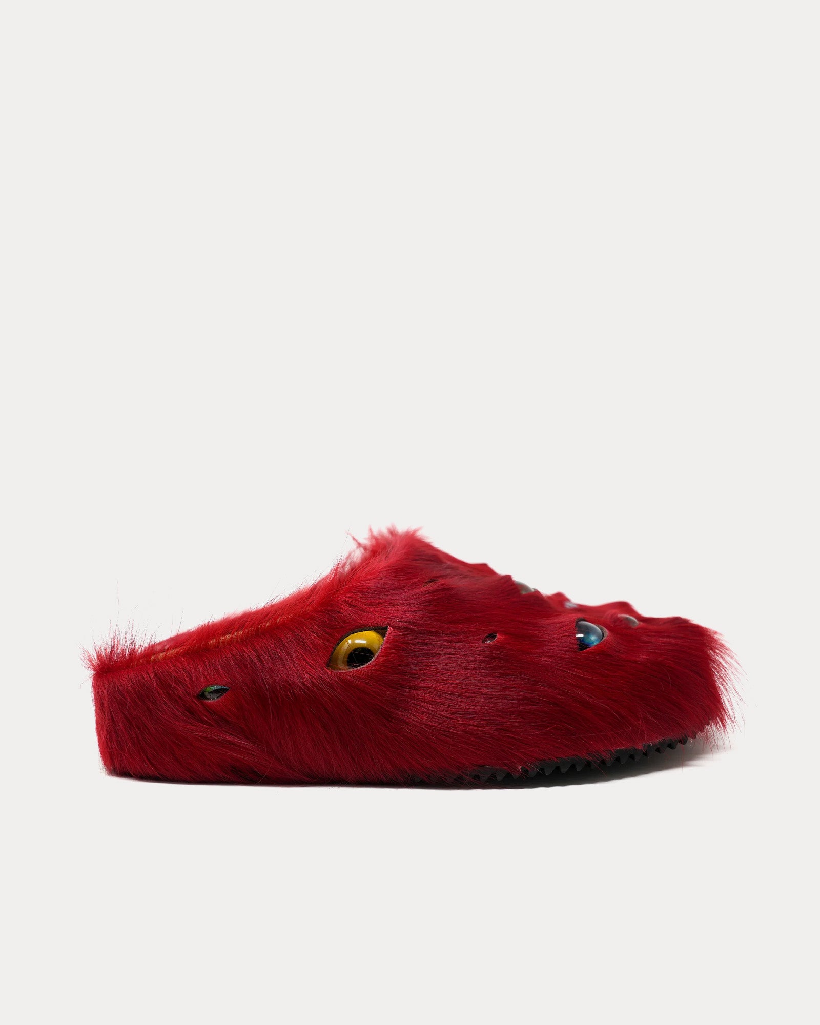 Esenes Unisex Eyeball Red Mules