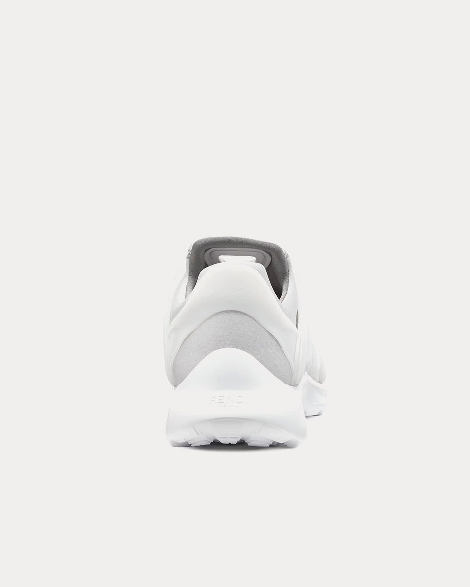 Fendi Tag Technical Mesh White Low Top Sneakers - Sneak in Peace