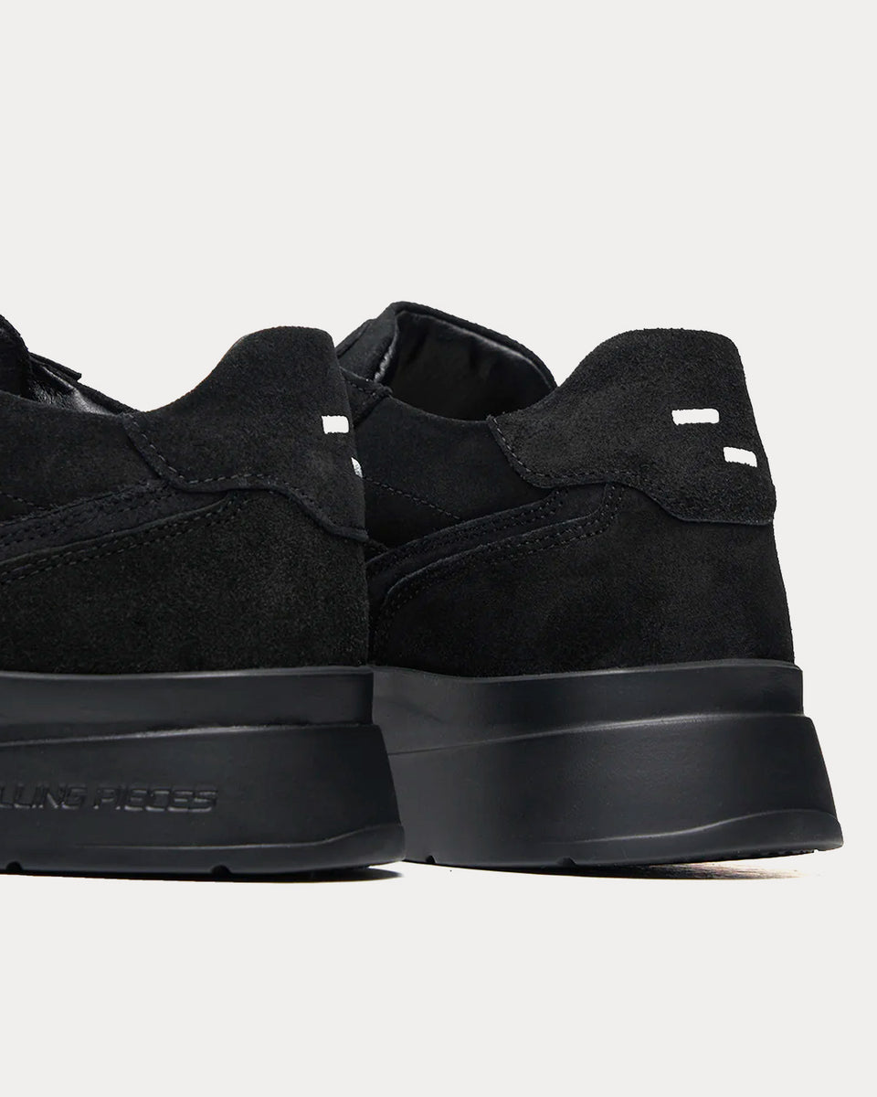 Filling Pieces Jet Runner All Black Low Top Sneakers - Sneak in Peace