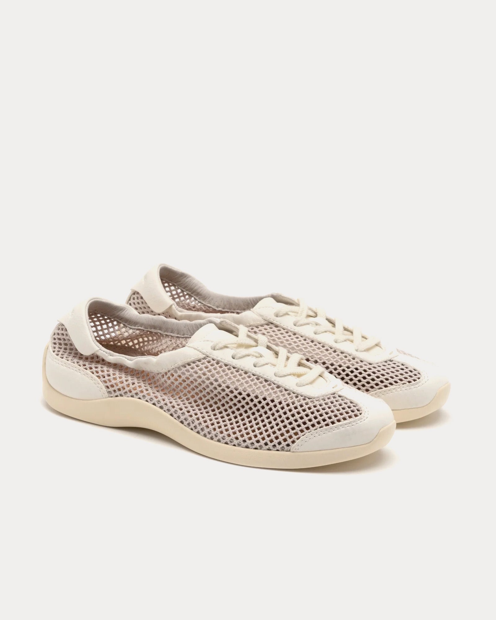 Foot Industry Women's GAT Ballet 2.0 Antique White Low Top Sneakers