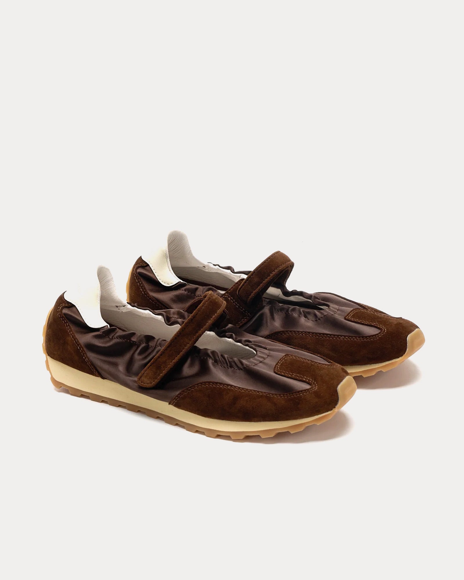 Buy Foot Industry Women's Mary Jane Runner Demitasse / Antique White ...