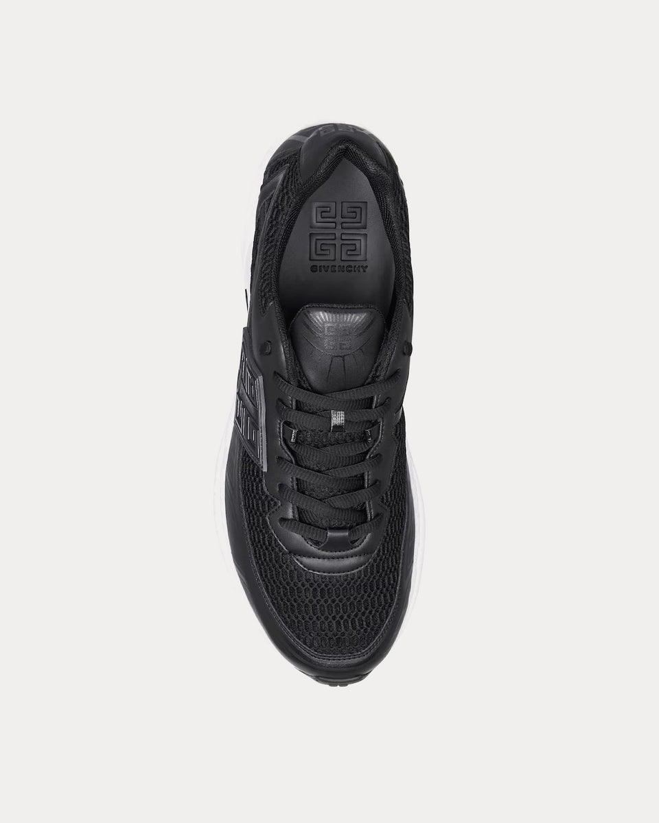 Givenchy NFNTY-52 Runners Synthetic, Leather & Mesh Black Low Top ...