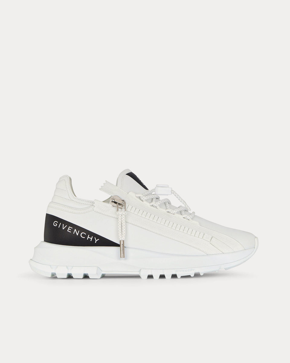 Givenchy Spectre Runner Synthetic Leather & Fiber White / Black Low Top ...