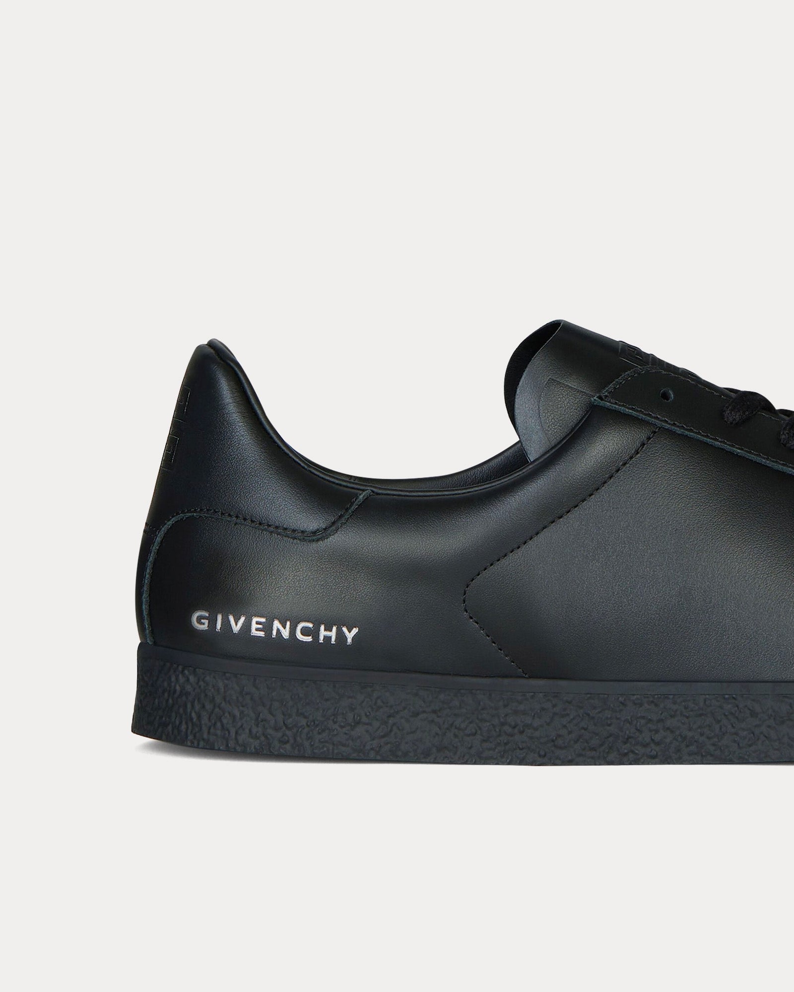 Givenchy Men's Town Leather Black Low Top Sneakers & Trainers