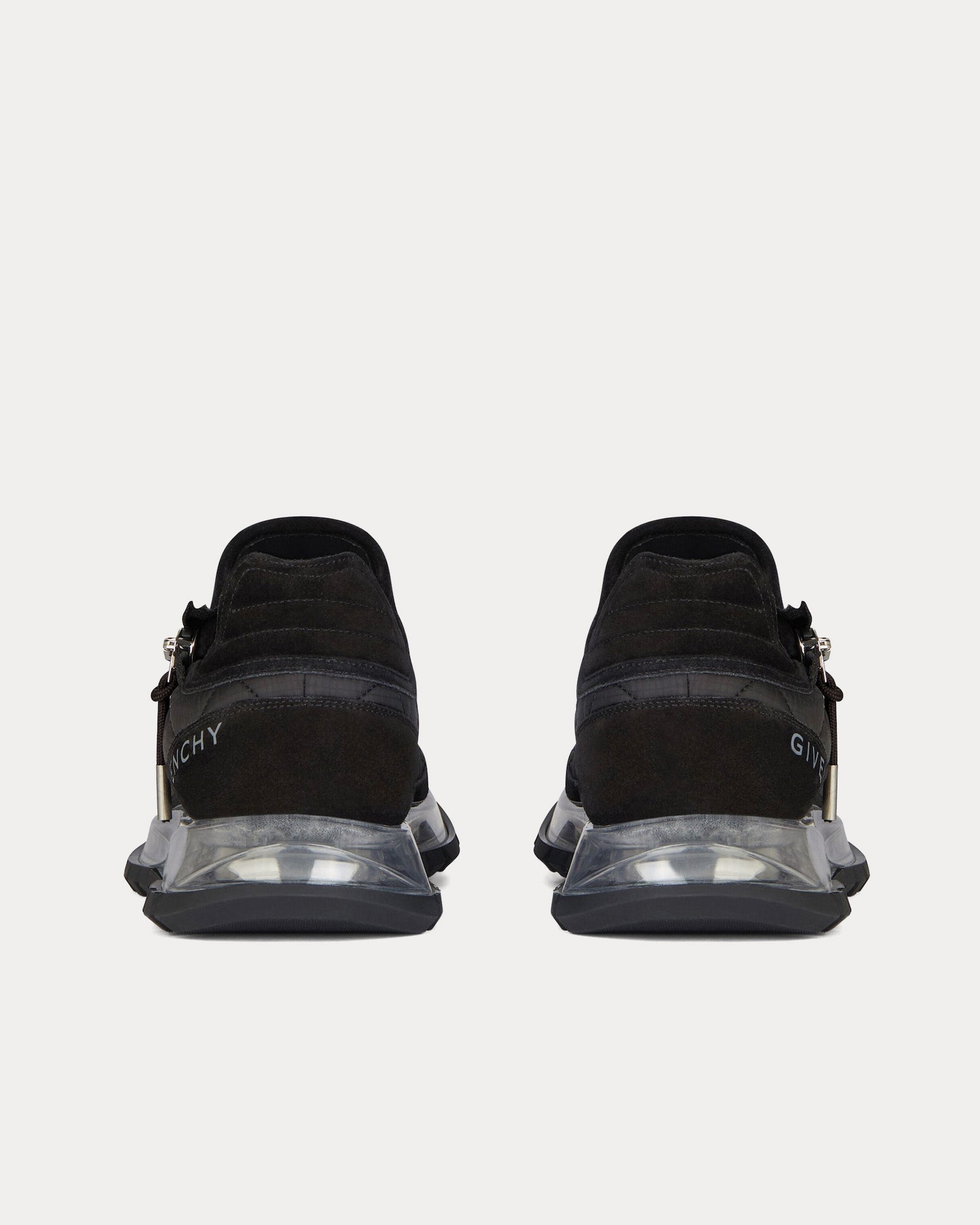 Givenchy Men's Spectre Quilted Fabric & Suede Black Low Top Sneakers ...