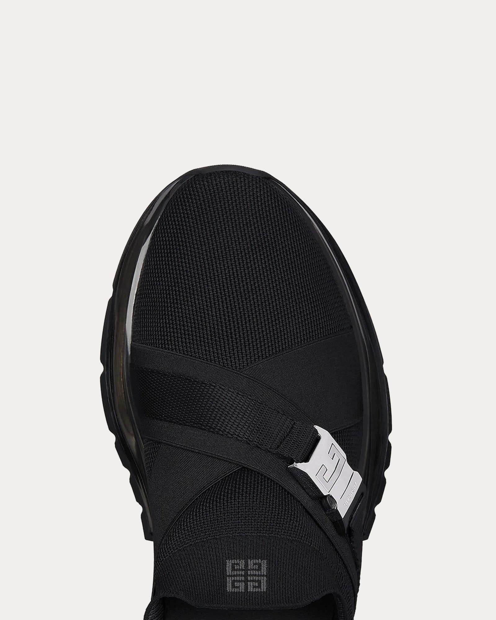 Givenchy Men's Spectre Knit with 2g Buckle Black Slip On Sneakers ...