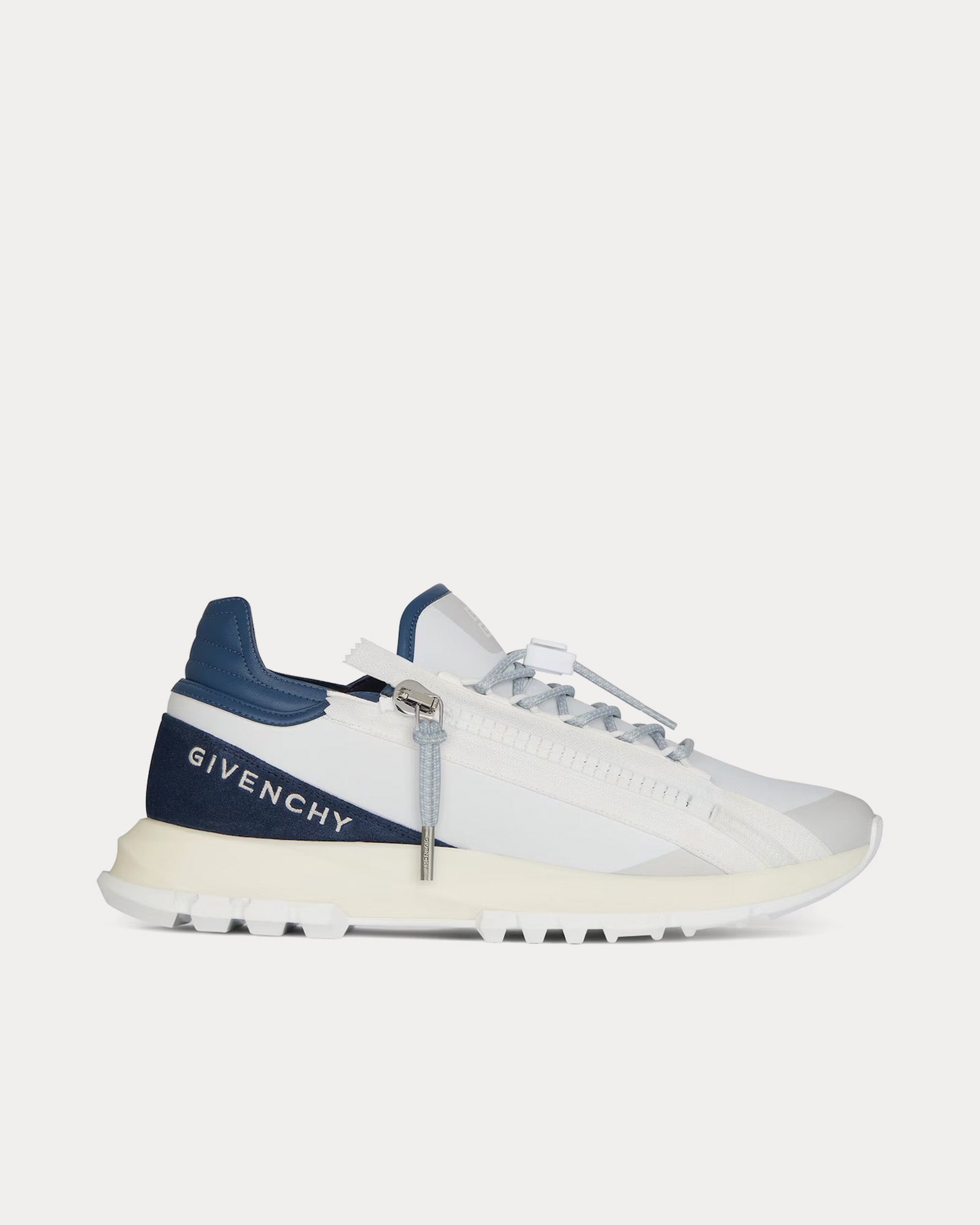 Givenchy Men's Spectre Runner Synthetic Leather & Suede White / Navy ...