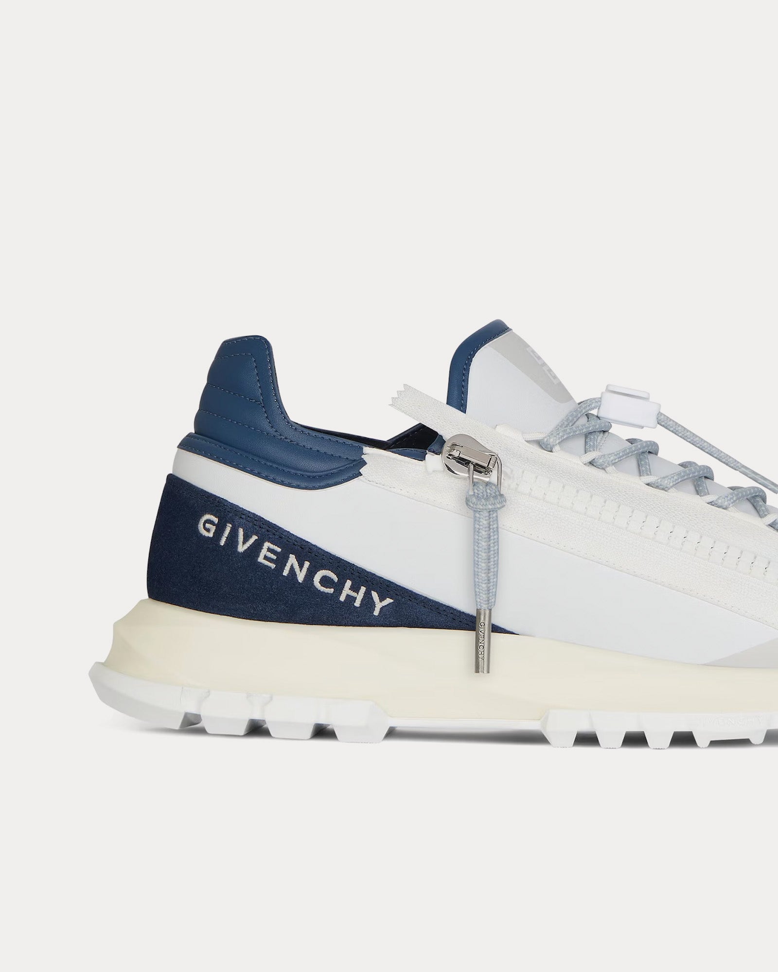 Givenchy Men's Spectre Runner Synthetic Leather & Suede White / Navy ...