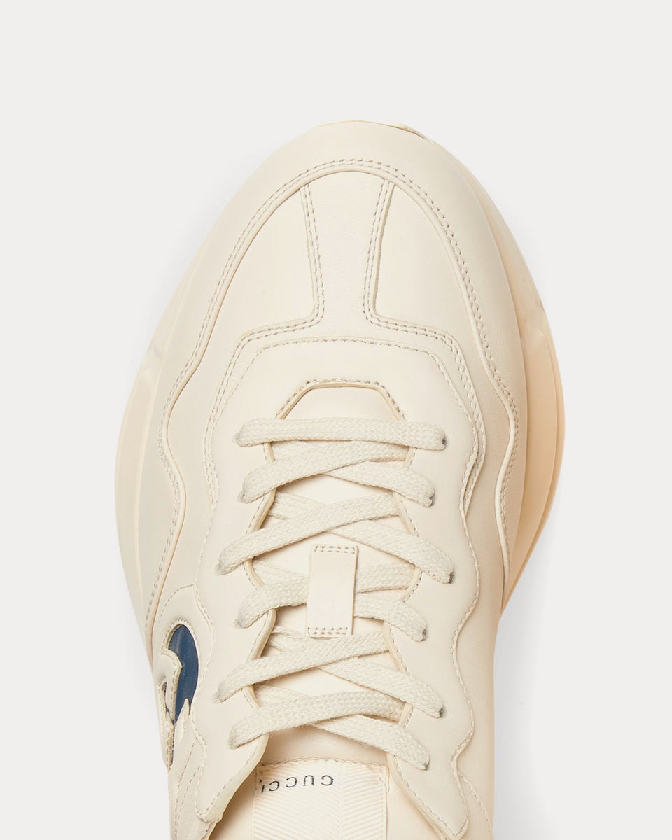 Gucci Rhyton Interlocking G Ivory Low Top Sneakers - Sneak in Peace