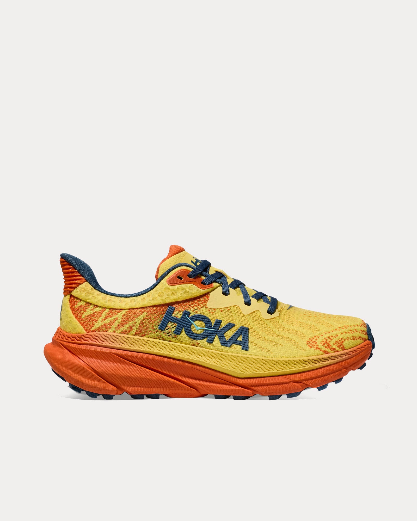 Hoka Challenger 7 Lemonade / Squash Running Shoes - Sneak in Peace