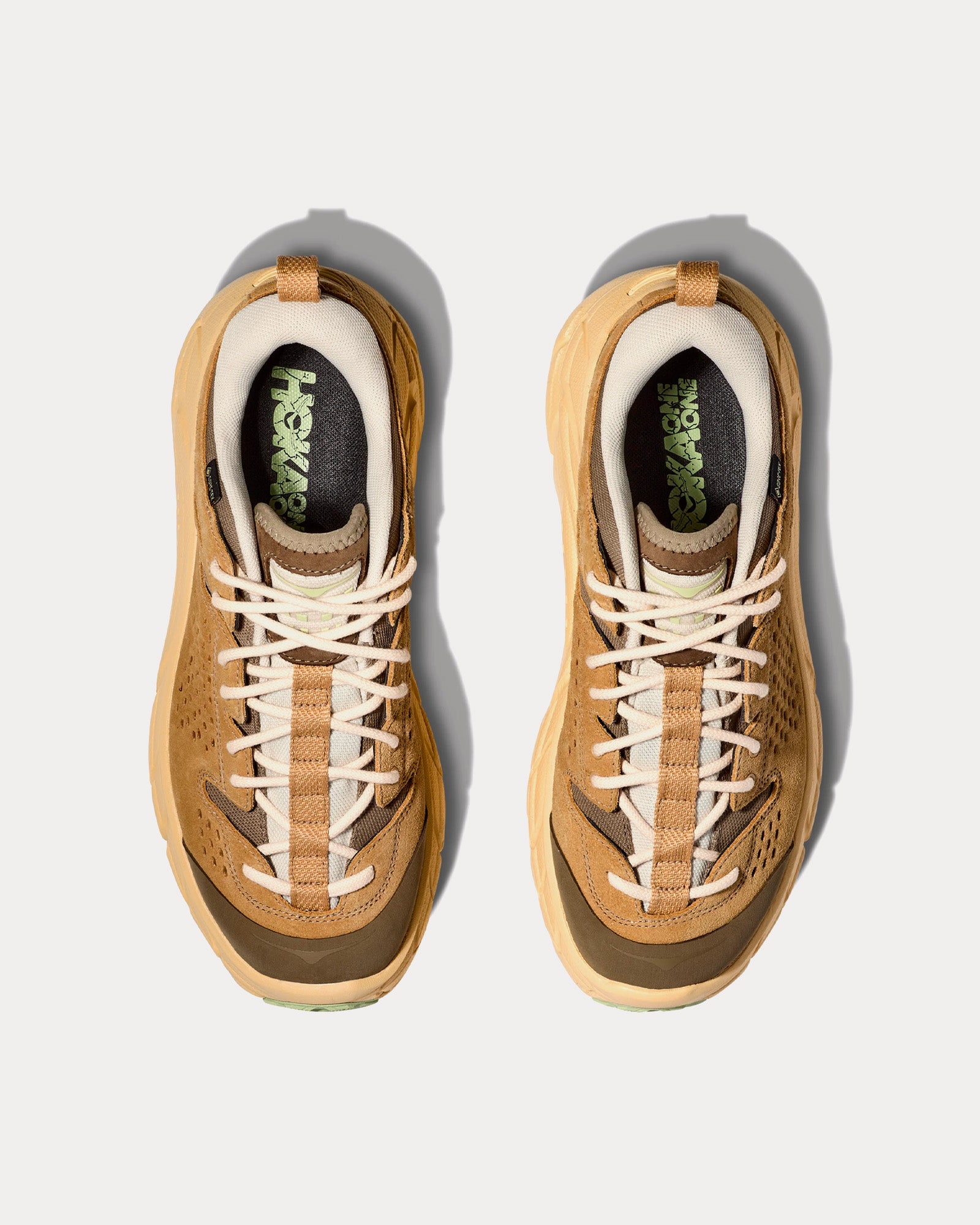 HOKA Unisex Elite Terrain System Tor Ultra Lo Wheat / Mushroom Running ...