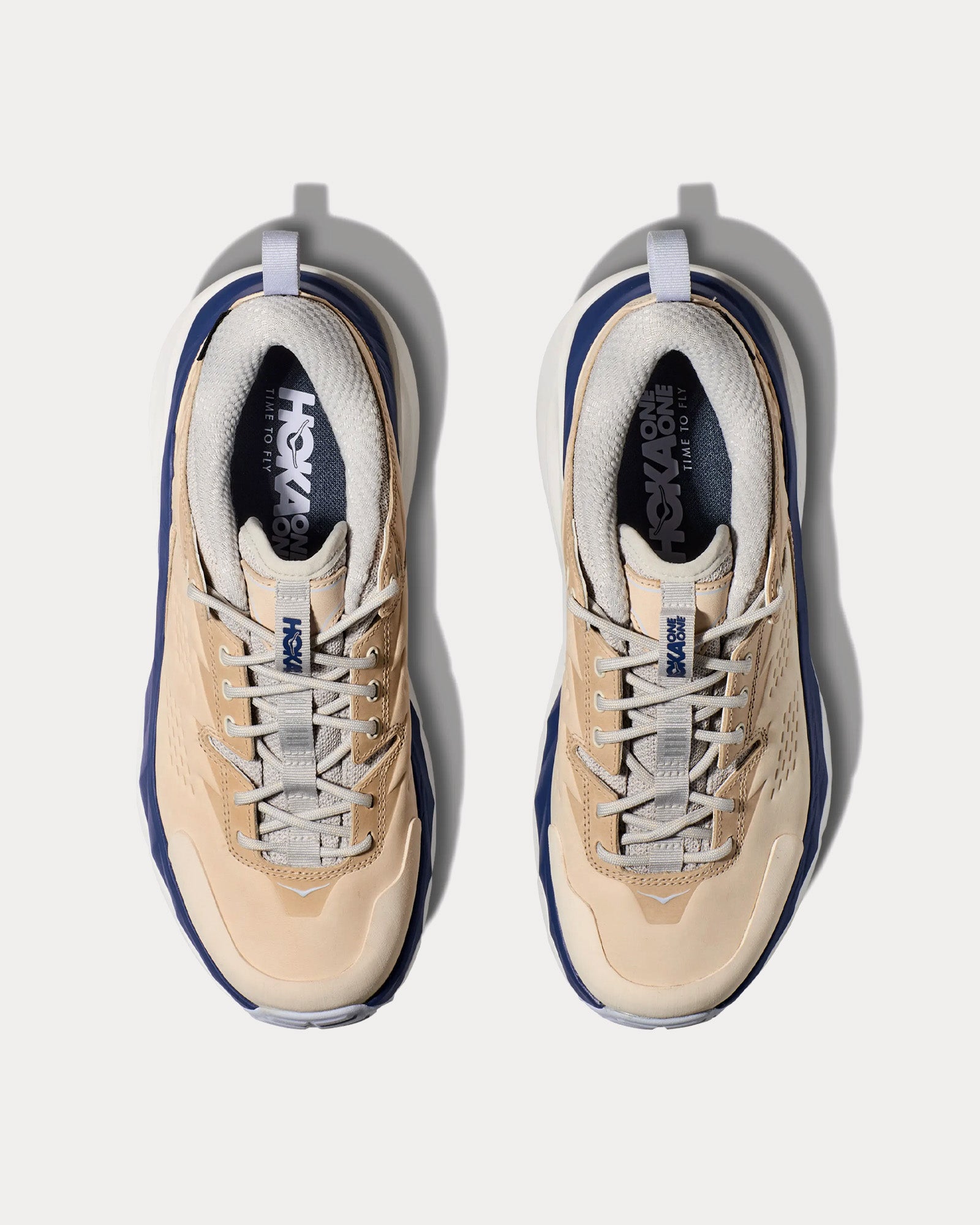 Hoka Kaha Low GTX Oat Milk / Vaporous Low Top Sneakers - Sneak in Peace