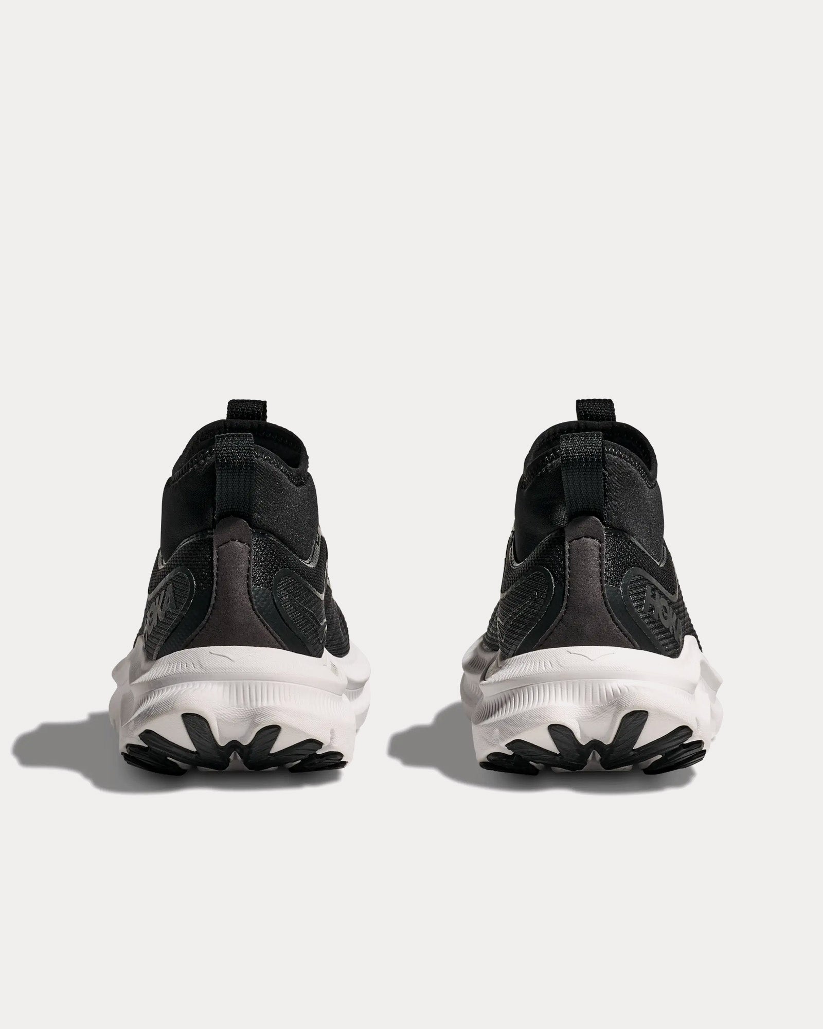 HOKA Women's Kawana Mid Black / White Running Shoes