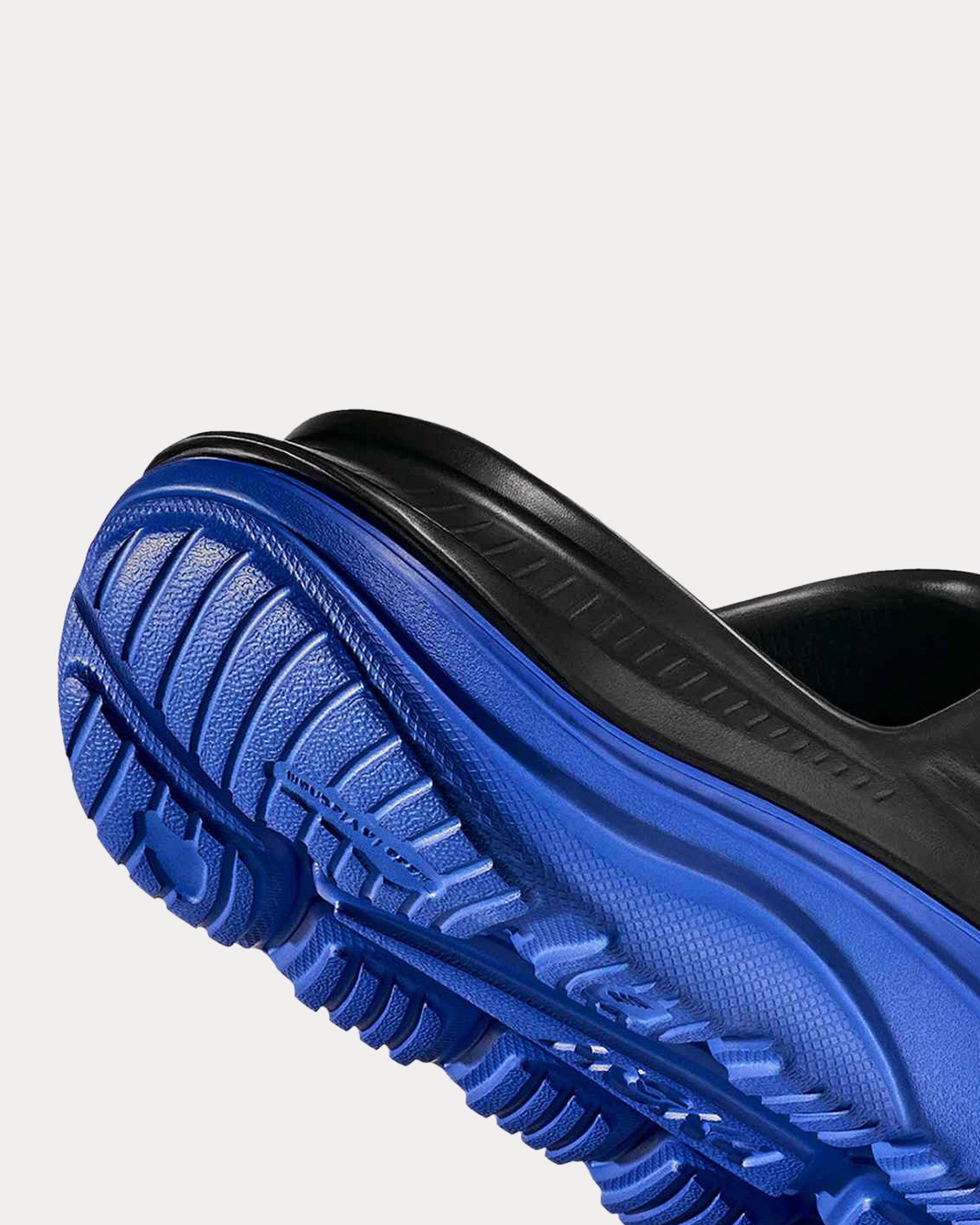 HOKA Unisex Ora Recovery Slide 3 Black / Ultramarine Slip Ons