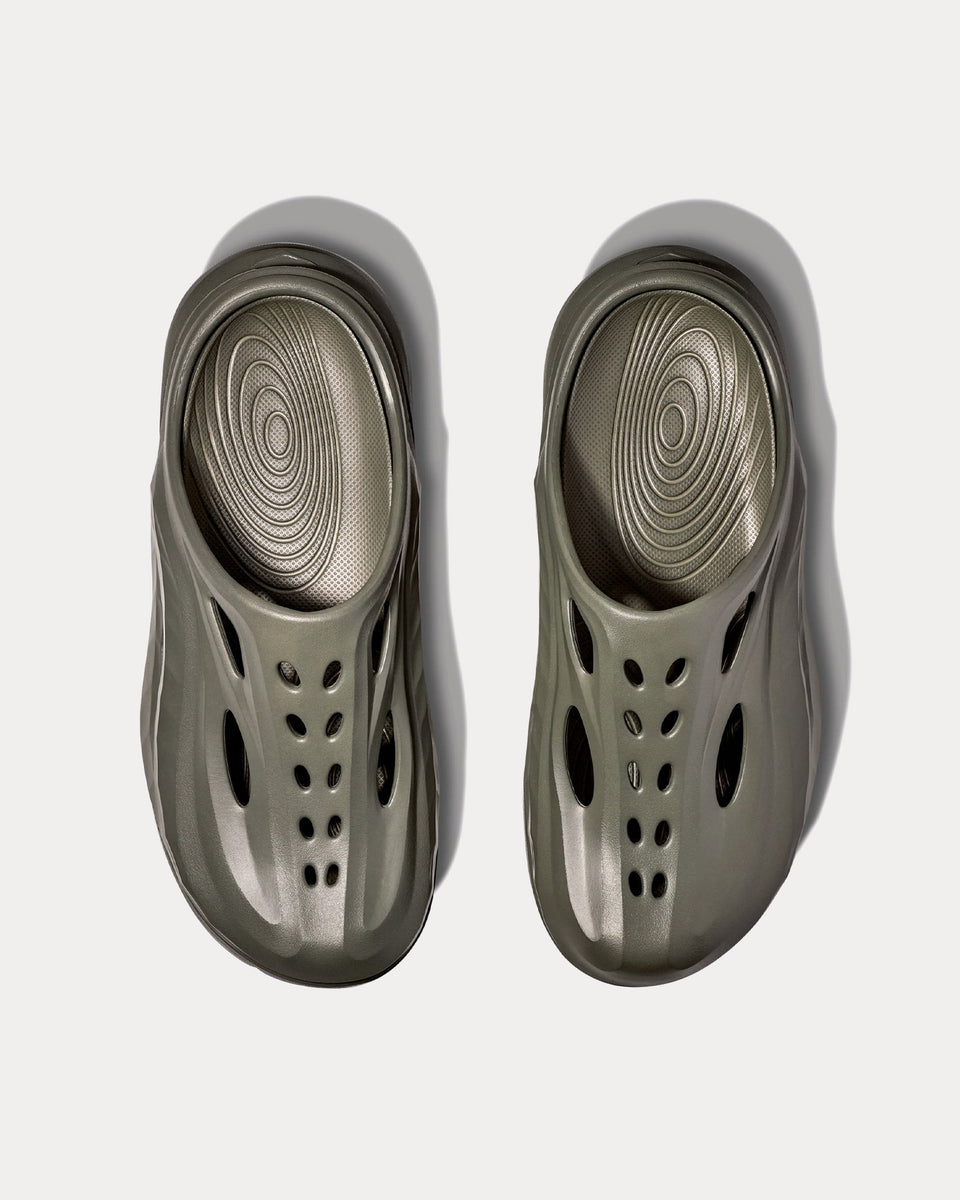 Hoka Ora Recovery Slate / Slate Mules - Sneak in Peace