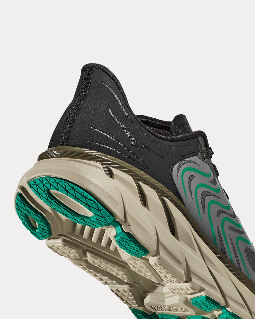 Hoka Stealth/Tech Clifton LS Castlerock / Barley Running Shoes - Sneak ...