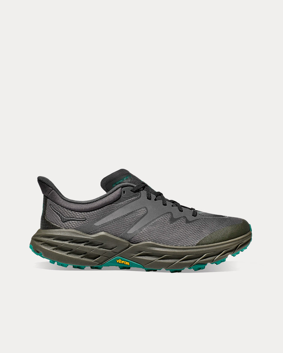 Hoka Stealth/Tech Speedgoat 5 Castlerock / Black Running Shoes - Sneak ...