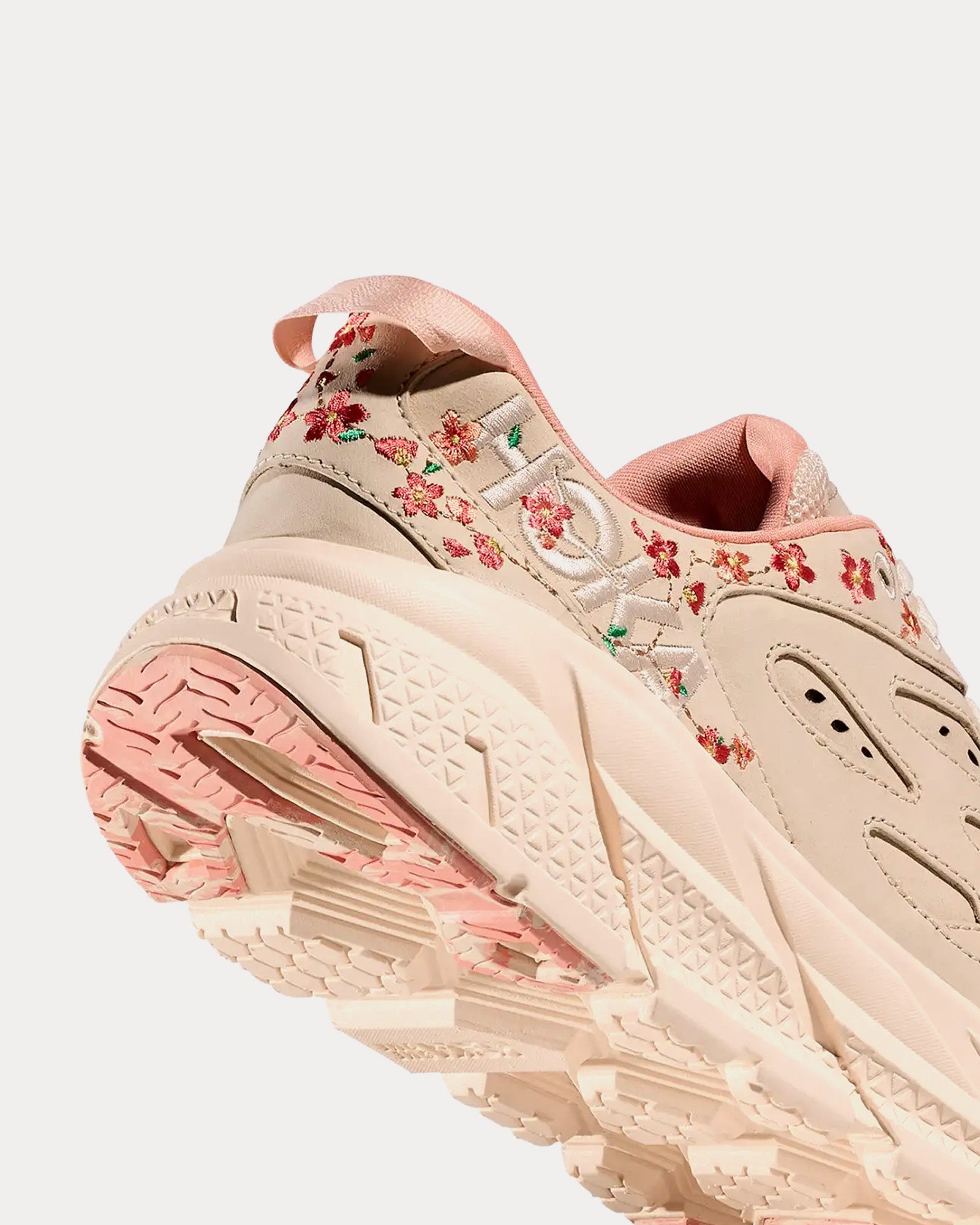 Hoka Unisex Vibrant Bloom Clifton L Vanilla / Dry Clay Running Shoes