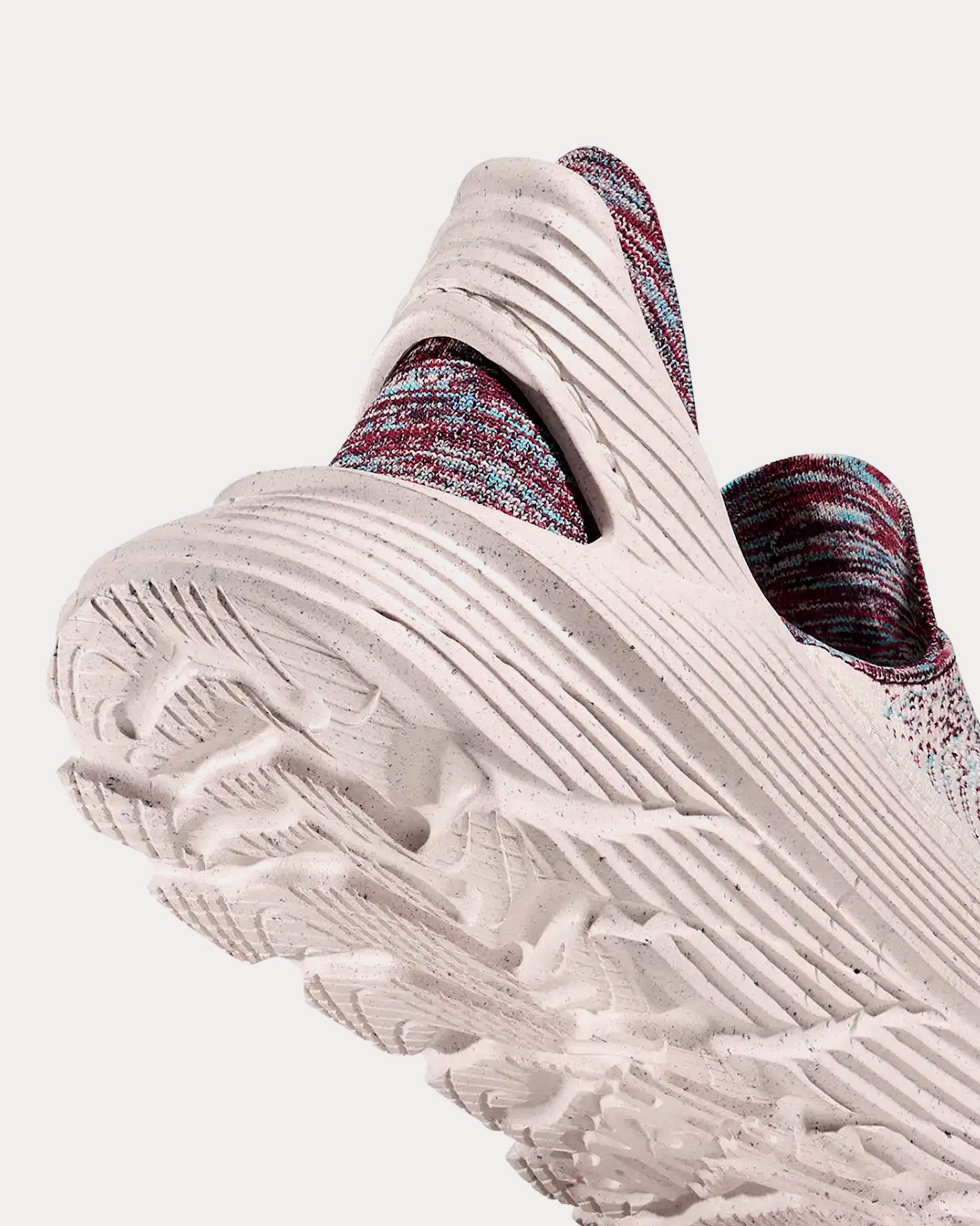 HOKA Unisex Vibrant Bloom Restore TC Alabaster / Red Cabbage Slip On ...