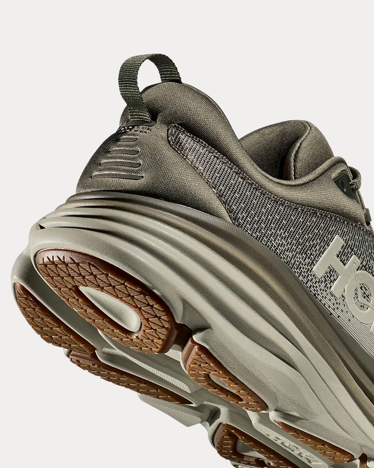 Hoka Bondi 8 Slate / Barley Running Shoes - Sneak in Peace