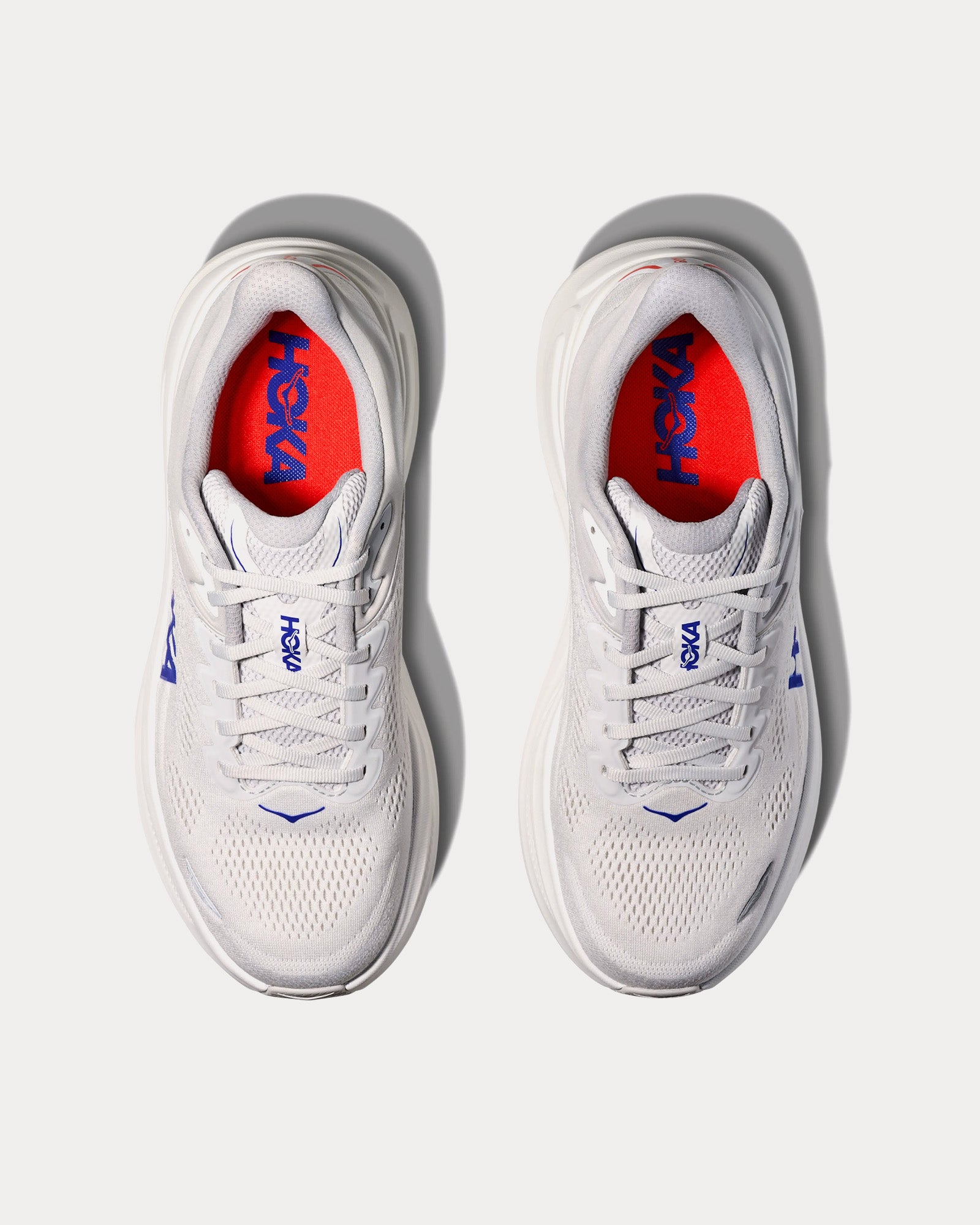 Buy Hoka Men's Bondi 9 Cosmic Grey / Ultramarine Running Shoes