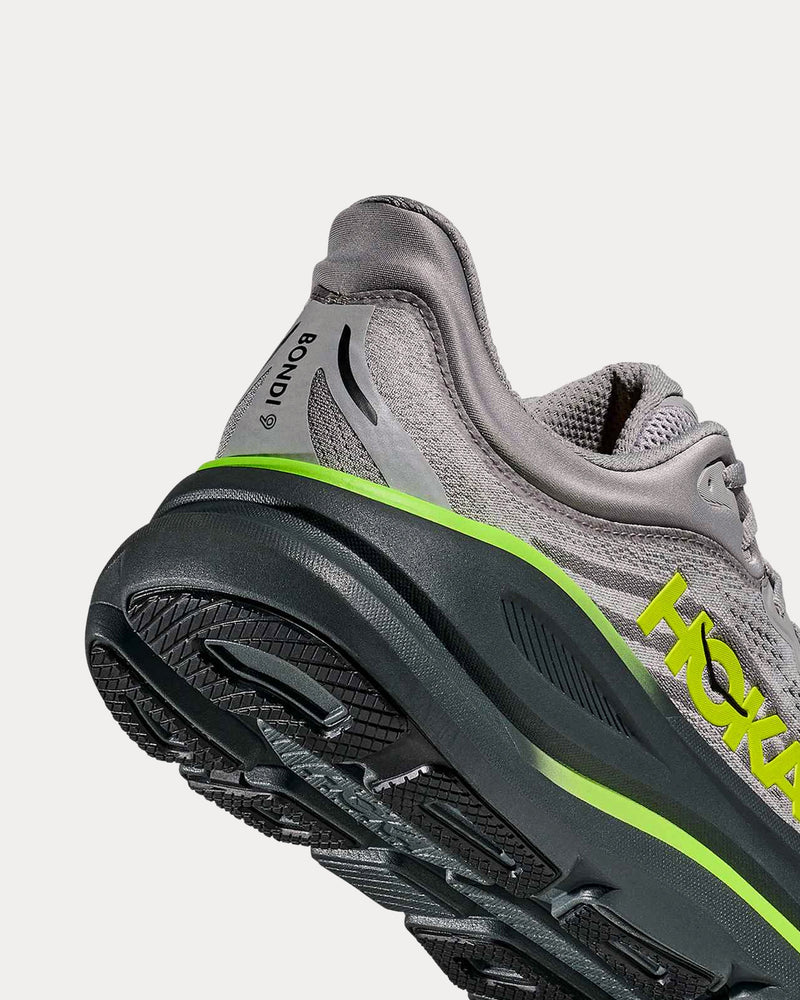 HOKA Men's Bondi 9 Stardust / Outer Orbit Running Shoes