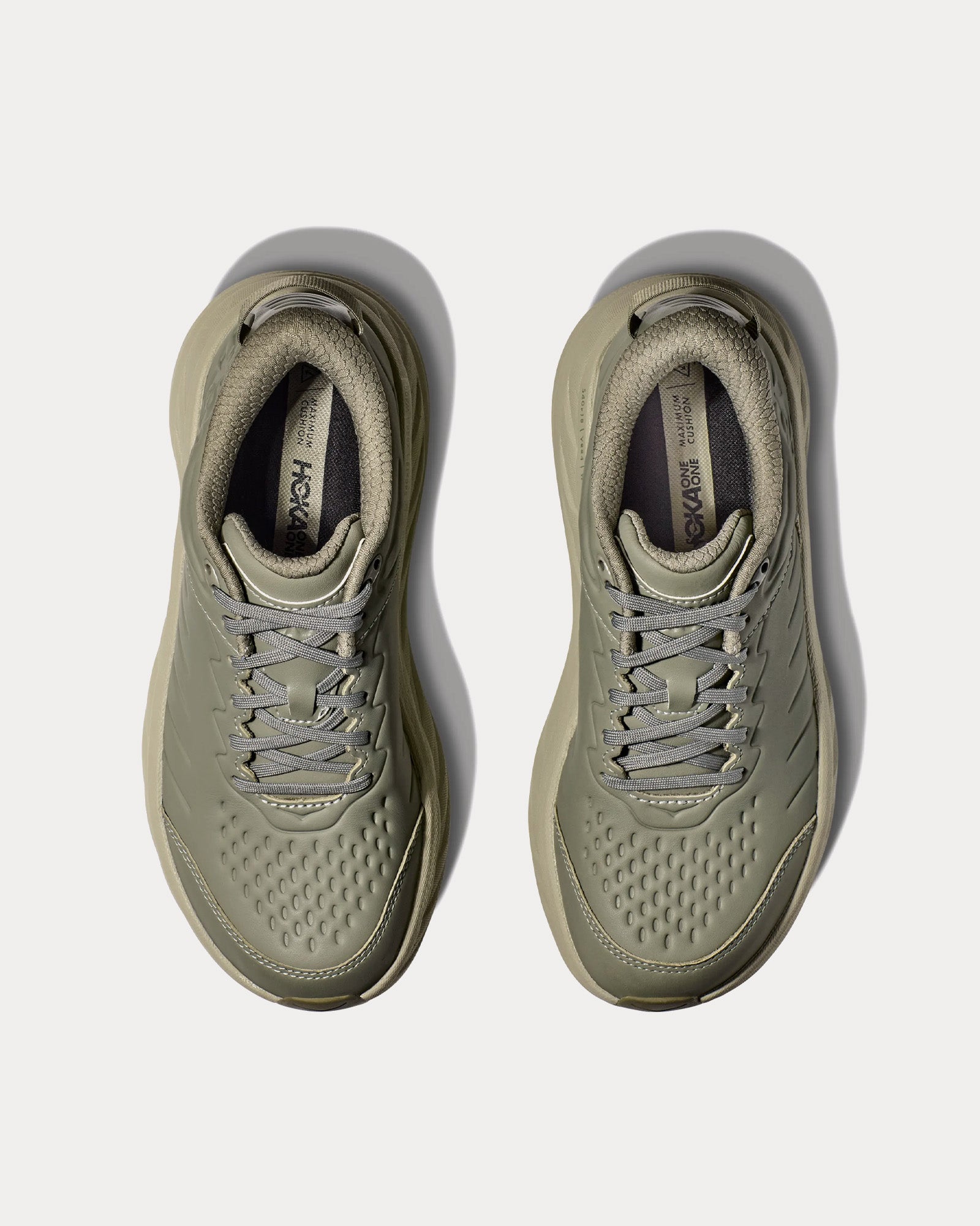 HOKA Men's Bondi SR Olive Haze / Barley Running Shoes