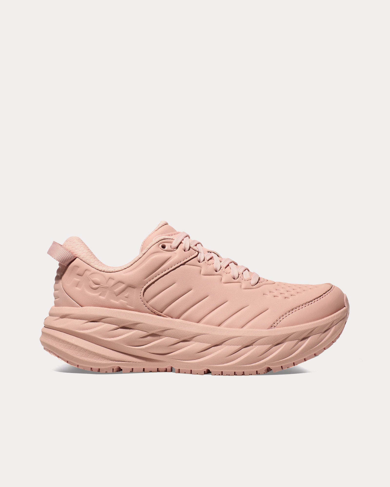 Hoka Bondi SR Peach Whip / Peach Whip Running Shoes - Sneak in Peace