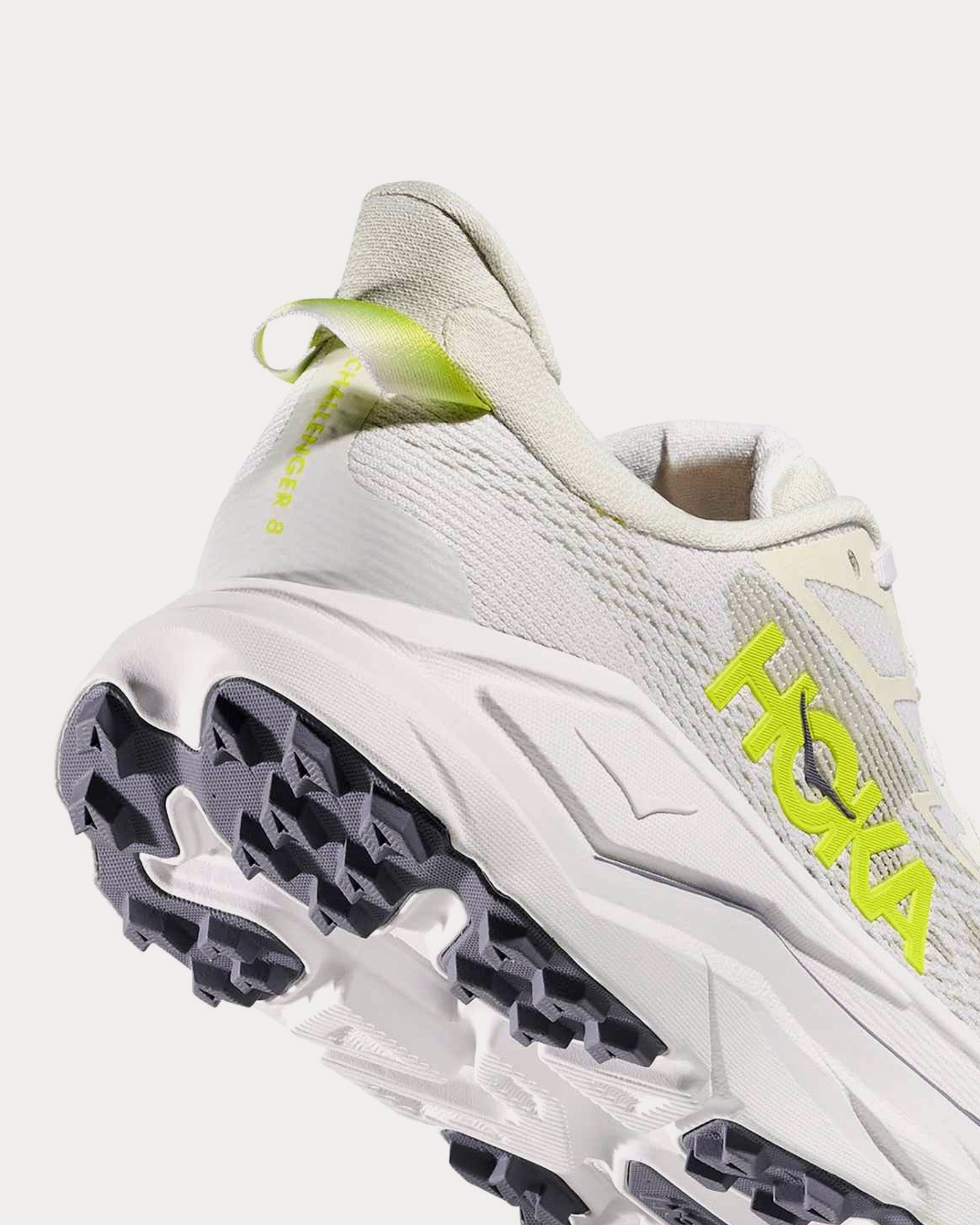 HOKA Women's Challenger 8 White / Neon HOKA Citrus Running Shoes