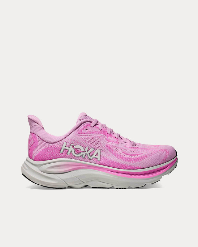 HOKA Women's Clifton 10 Flower Nectar / Neon Fuchsia Running Shoes