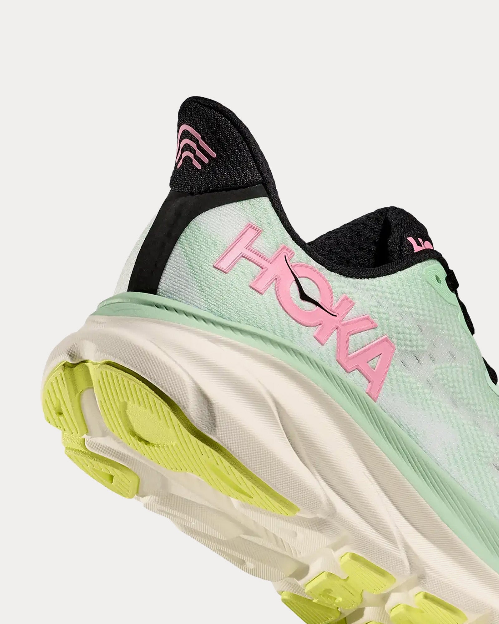 HOKA Women's Clifton 9 Mint Fluorite / Snow Melt Running Shoes