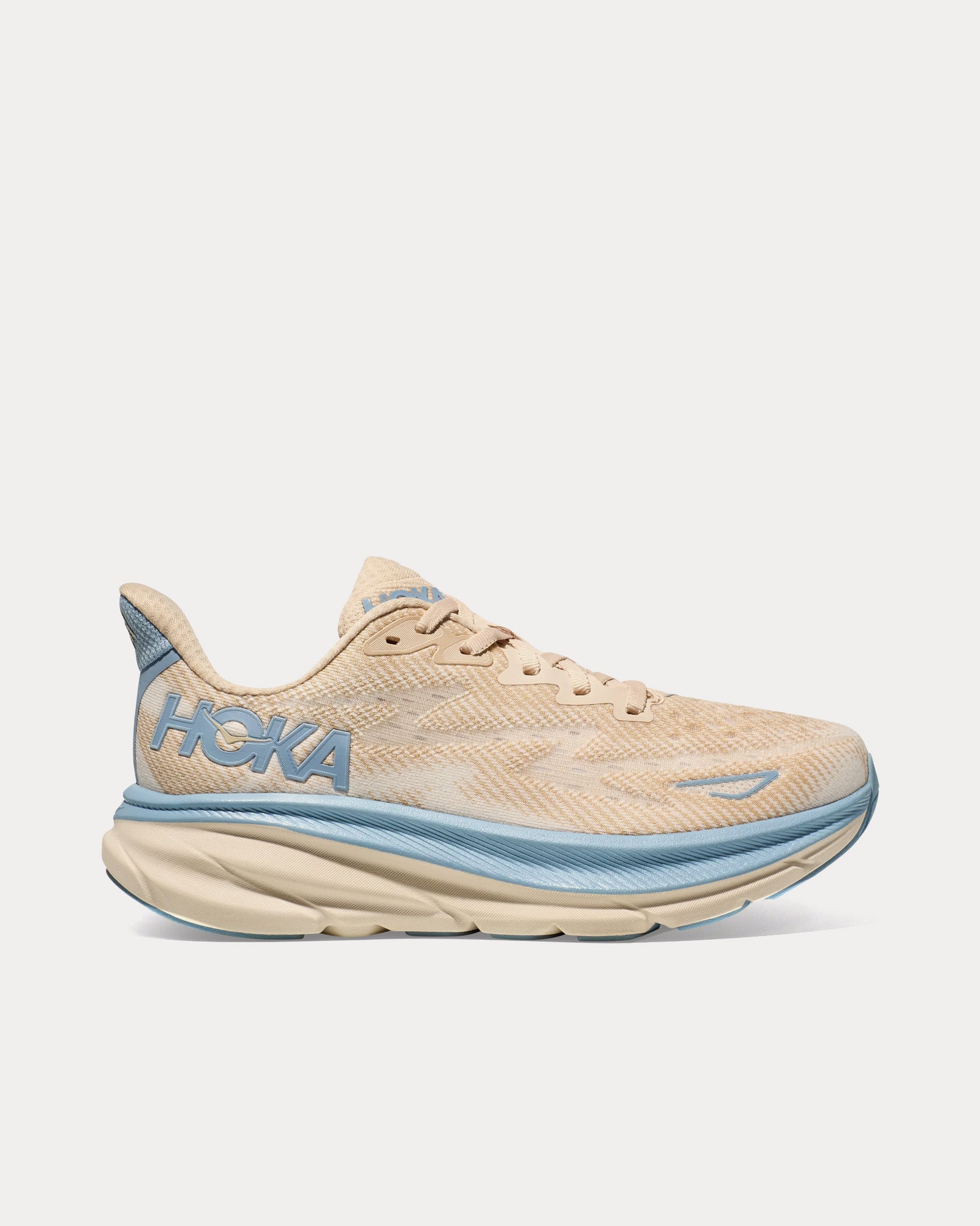 HOKA Women's Clifton 9 Oak / Alabaster Running Shoes