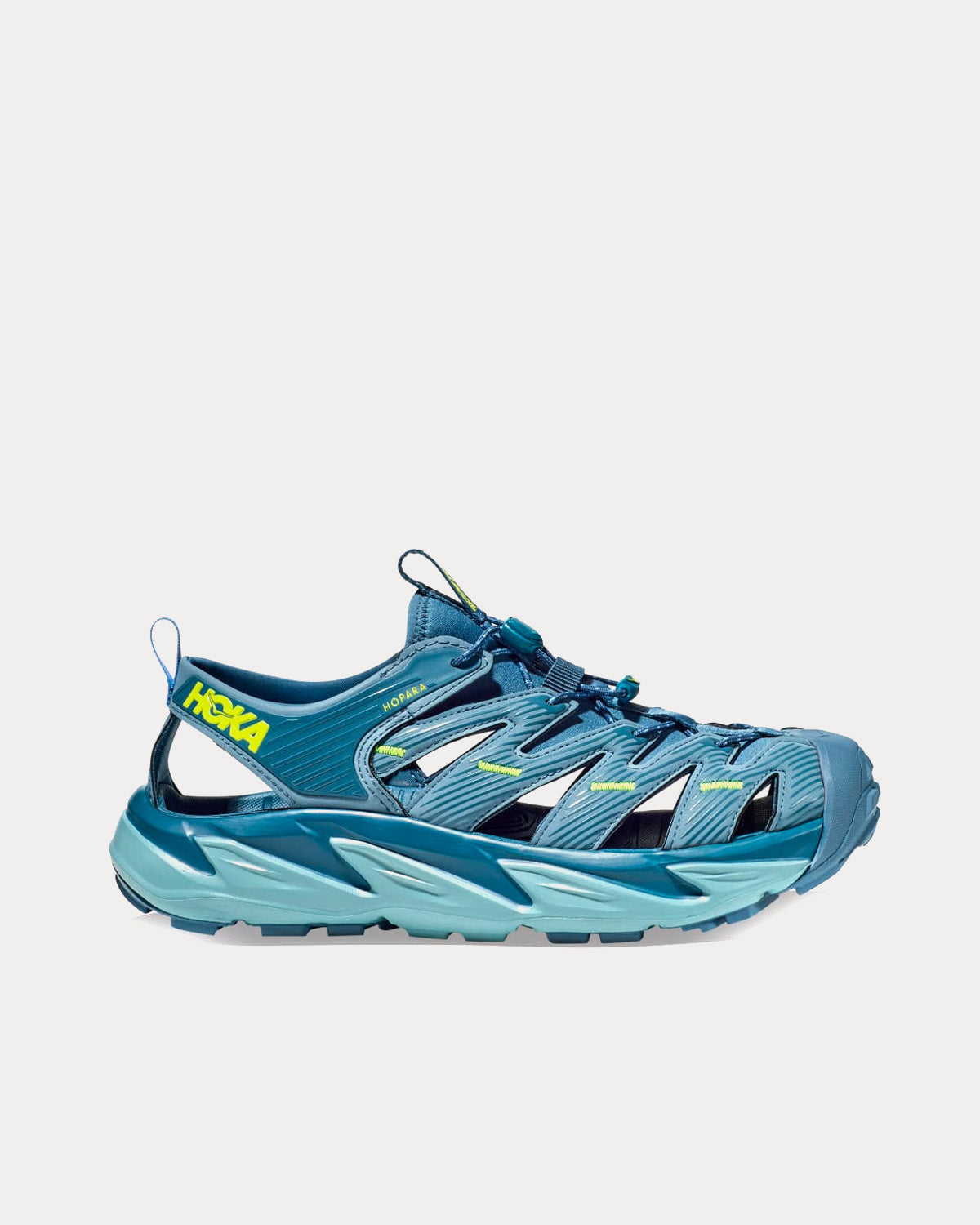 Hoka Hopara Bluesteel / Stone Blue Slip On Sneakers - Sneak in Peace
