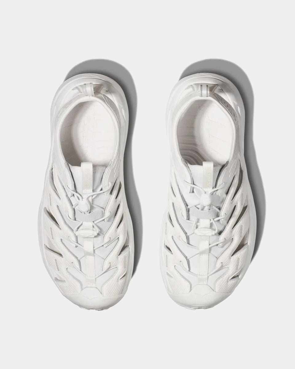 Hoka Hopara White / White Slip On Sneakers - Sneak in Peace