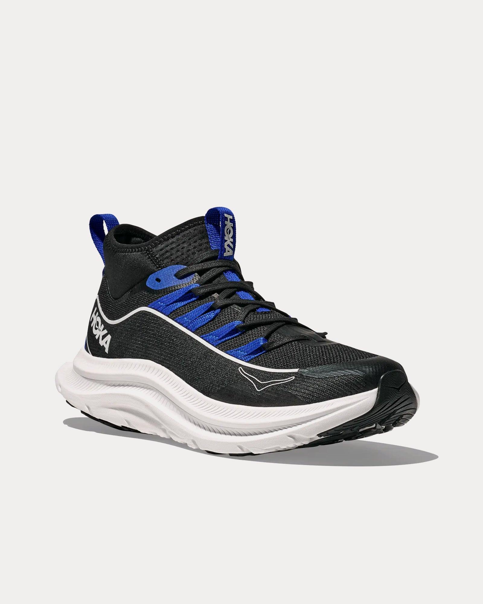 HOKA Men's Kawana Mid Black / Ultramarine Running Shoes