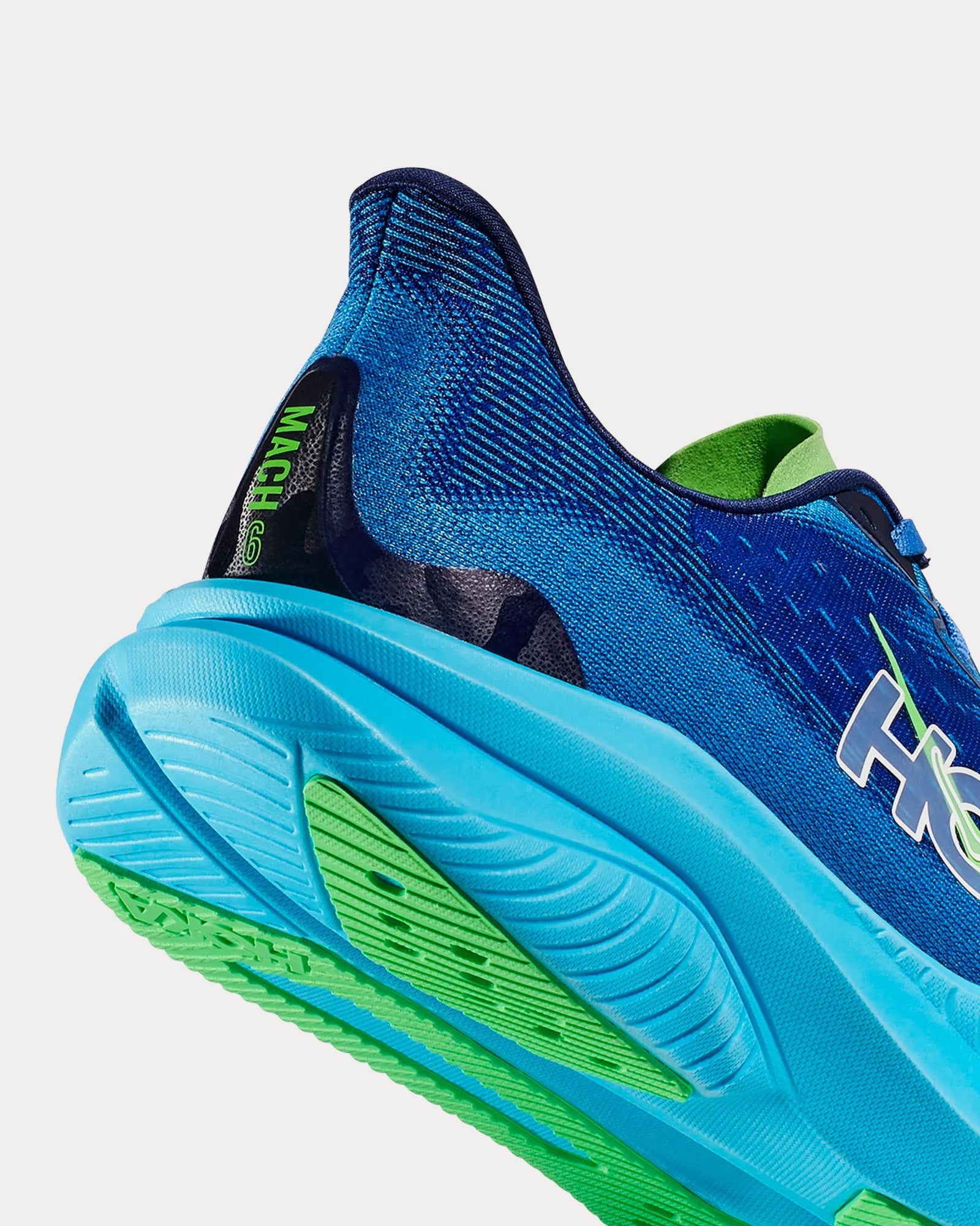 Hoka Mach 6 Virtual Blue / Bellwether Blue Running Shoes - Sneak in Peace