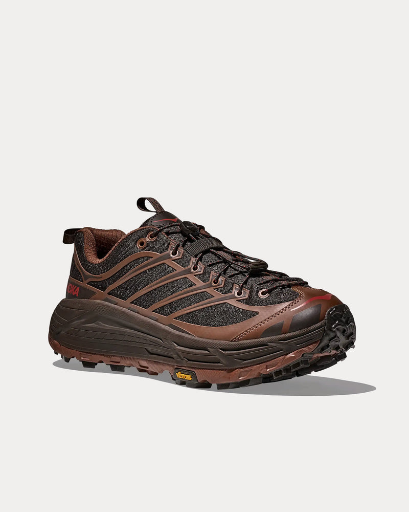 HOKA Unisex Mafate Three2 Cast Iron / Mineral Brown Running Shoes