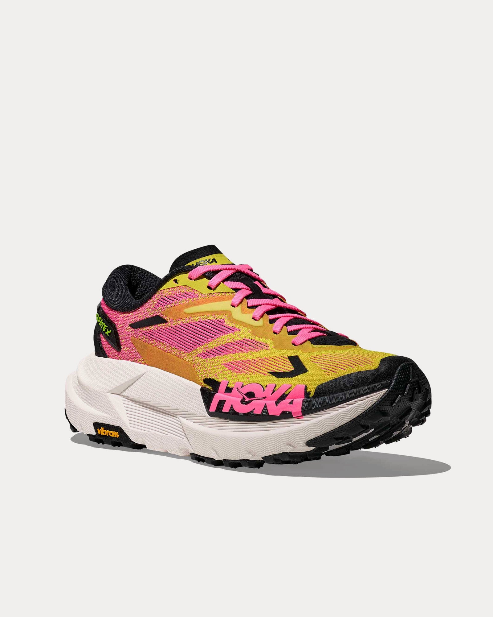 HOKA Women's Mafate X Hoka Neon Citrus / Neon Rose Running Shoes