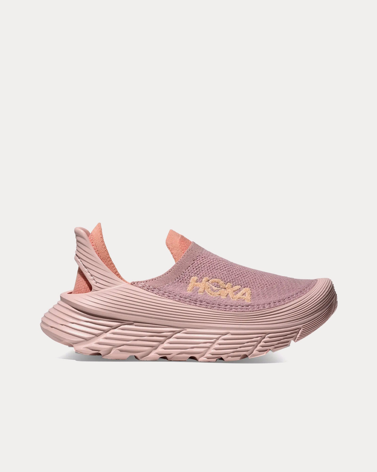 HOKA Unisex Restore TC Aerino Quartz Sand / Cosmic Pearl Slip On Sneakers
