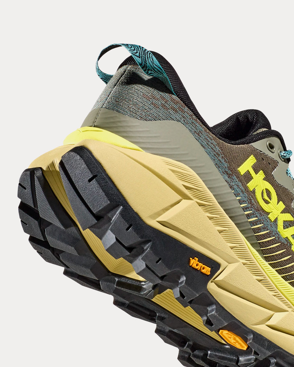 Hoka Skyline-Float X Olive Haze / Celery Root Running Shoes - Sneak in ...