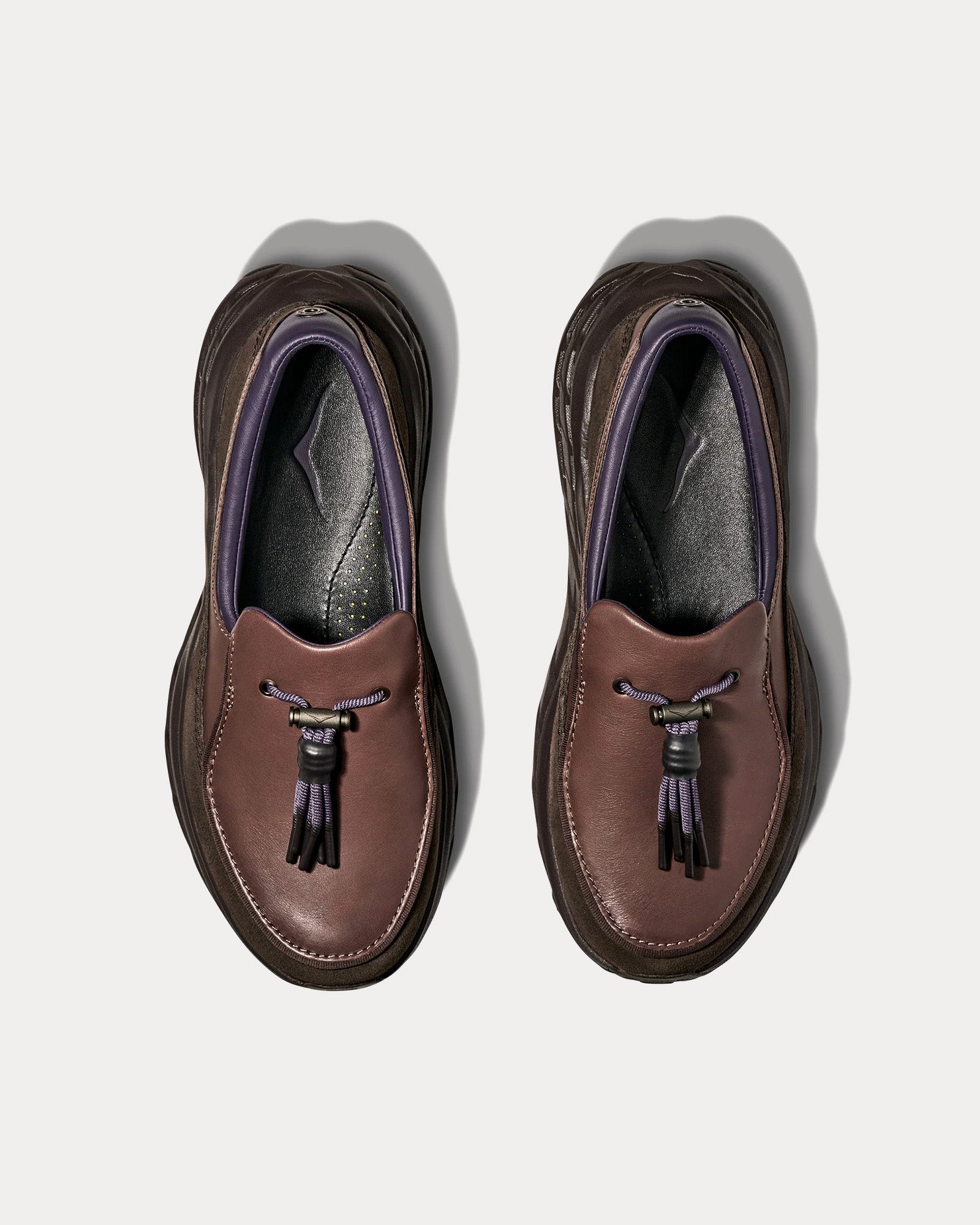 HOKA Unisex Speed Walnut / Cast Iron Loafers