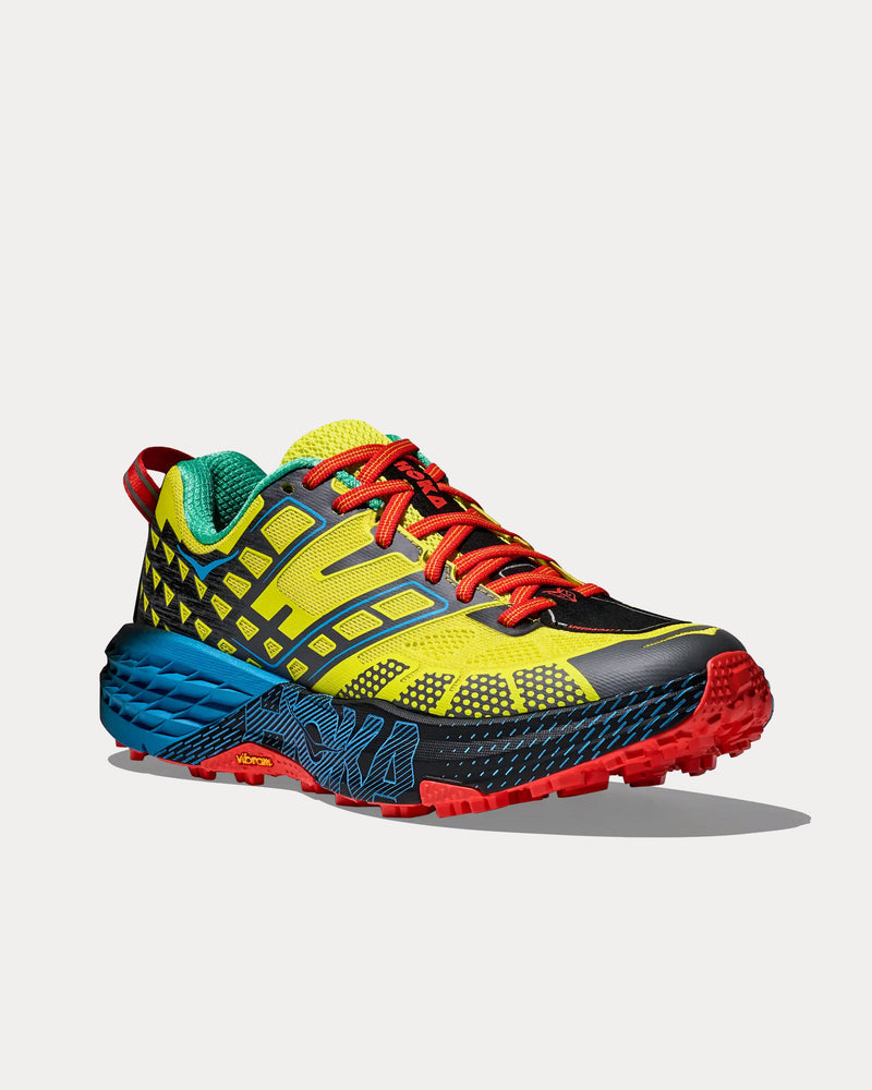 HOKA Unisex Speedgoat 2 HOKA Citrus / HOKA Blue Running Shoes