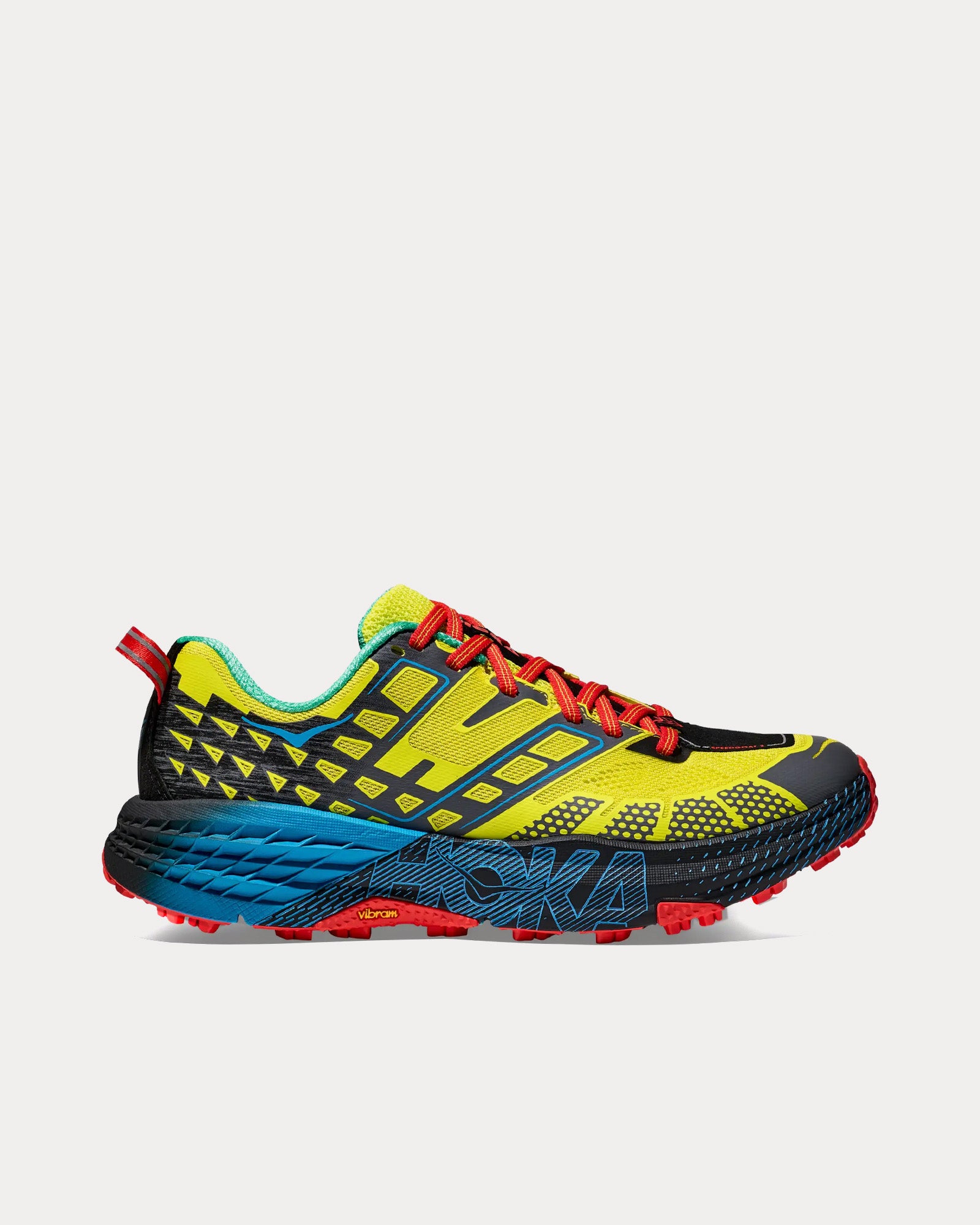 HOKA Unisex Speedgoat 2 HOKA Citrus / HOKA Blue Running Shoes