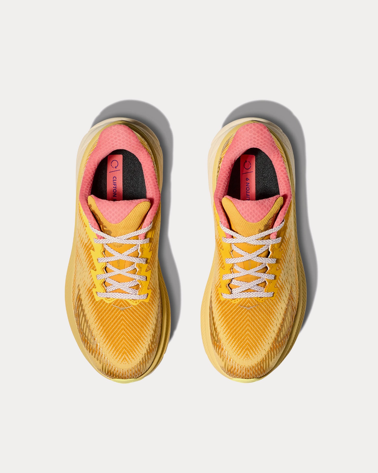 Hoka Unisex Stealth/Tech Clifton 9 GTX Varsity Yellow / Vanilla Running ...