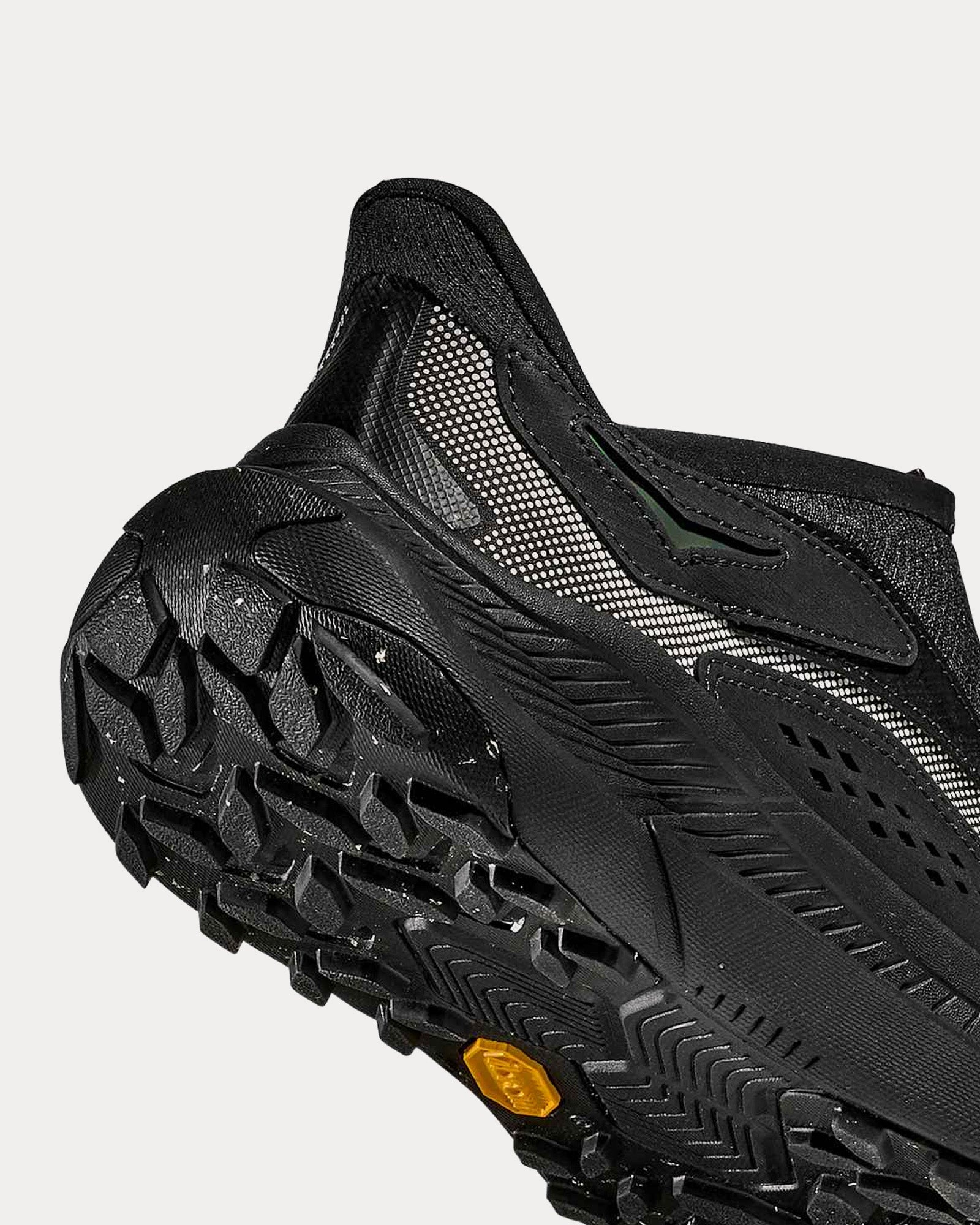HOKA Unisex Stealth/Tech Project Transport Black / White Slip On Sneakers