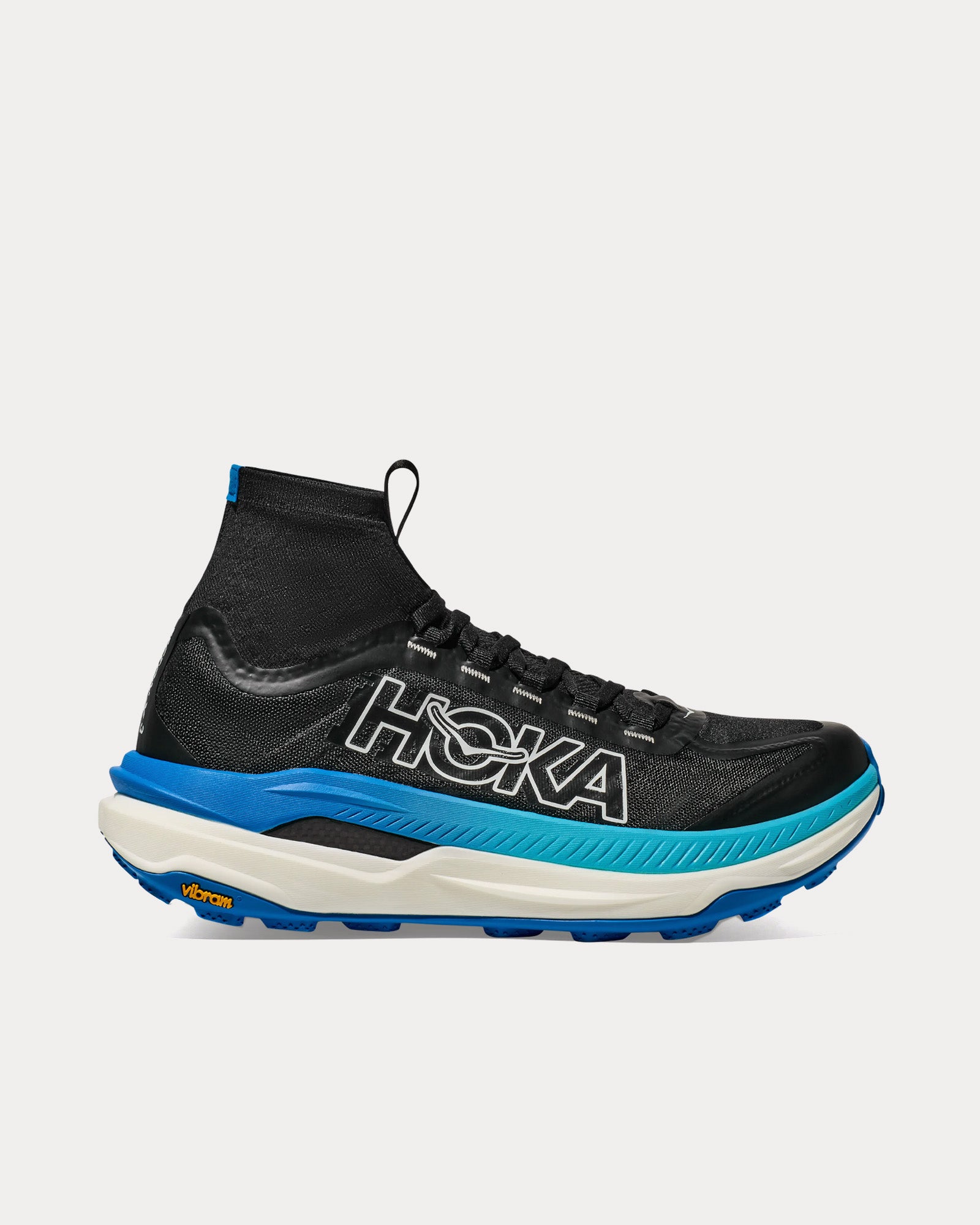 Hoka Men's Tecton X 3 Black / Hoka Blue Running Shoes