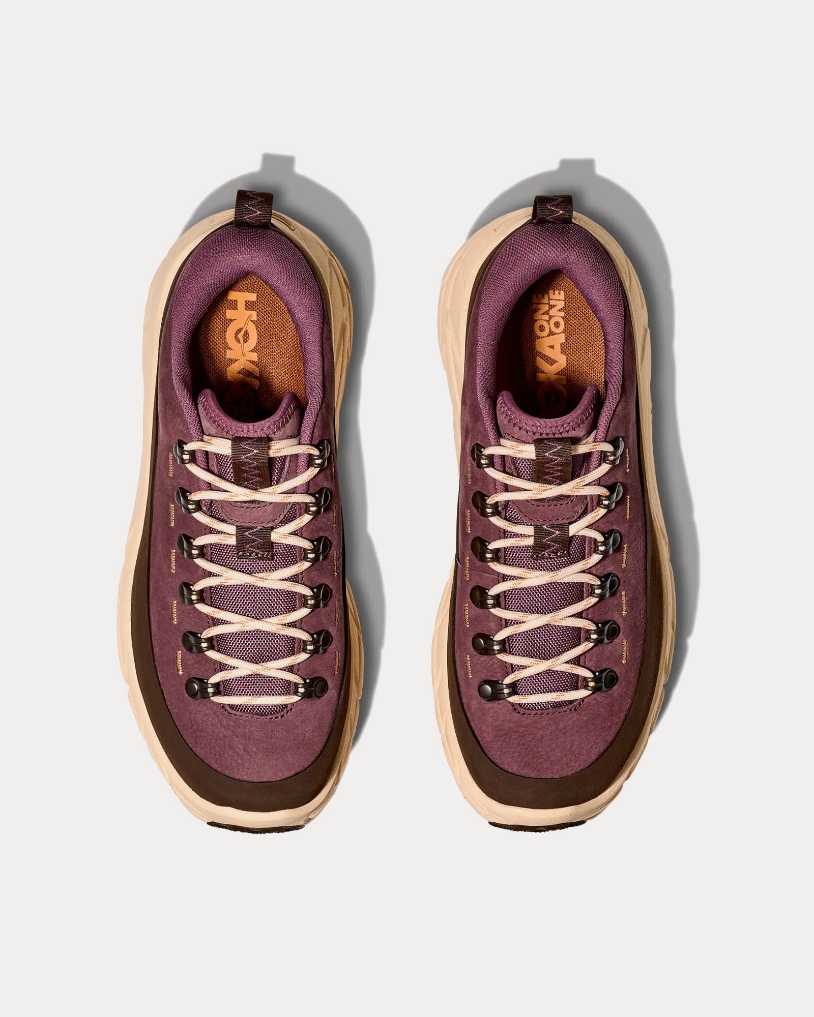 Hoka Unisex Tor Summit Dried Fig / Cold Brew Running Shoes