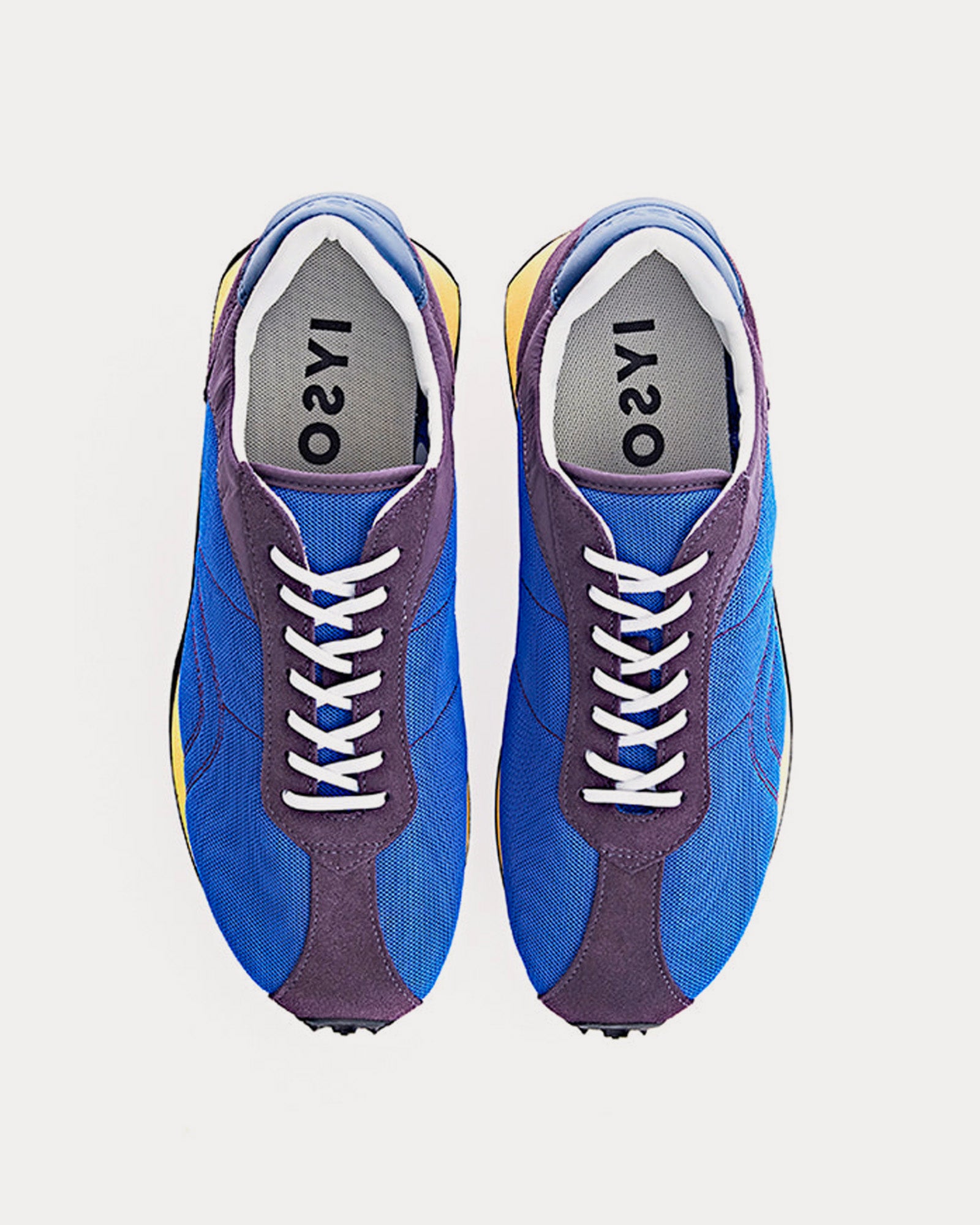 IYSO Unisex Halo 80s Pure Indigo Low Top Sneakers & Trainers