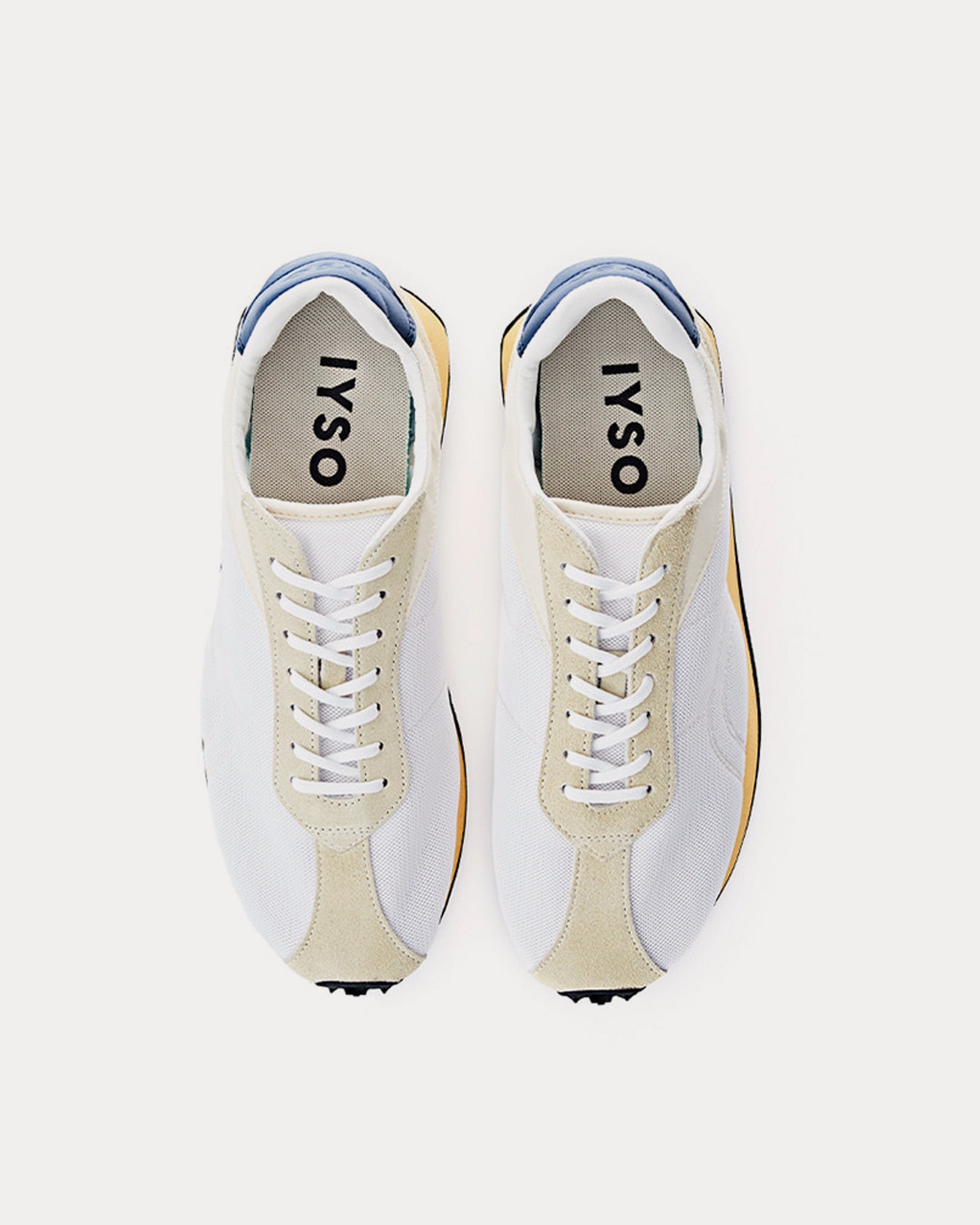 IYSO Halo 80s Still White Low Top Sneakers - Sneak in Peace